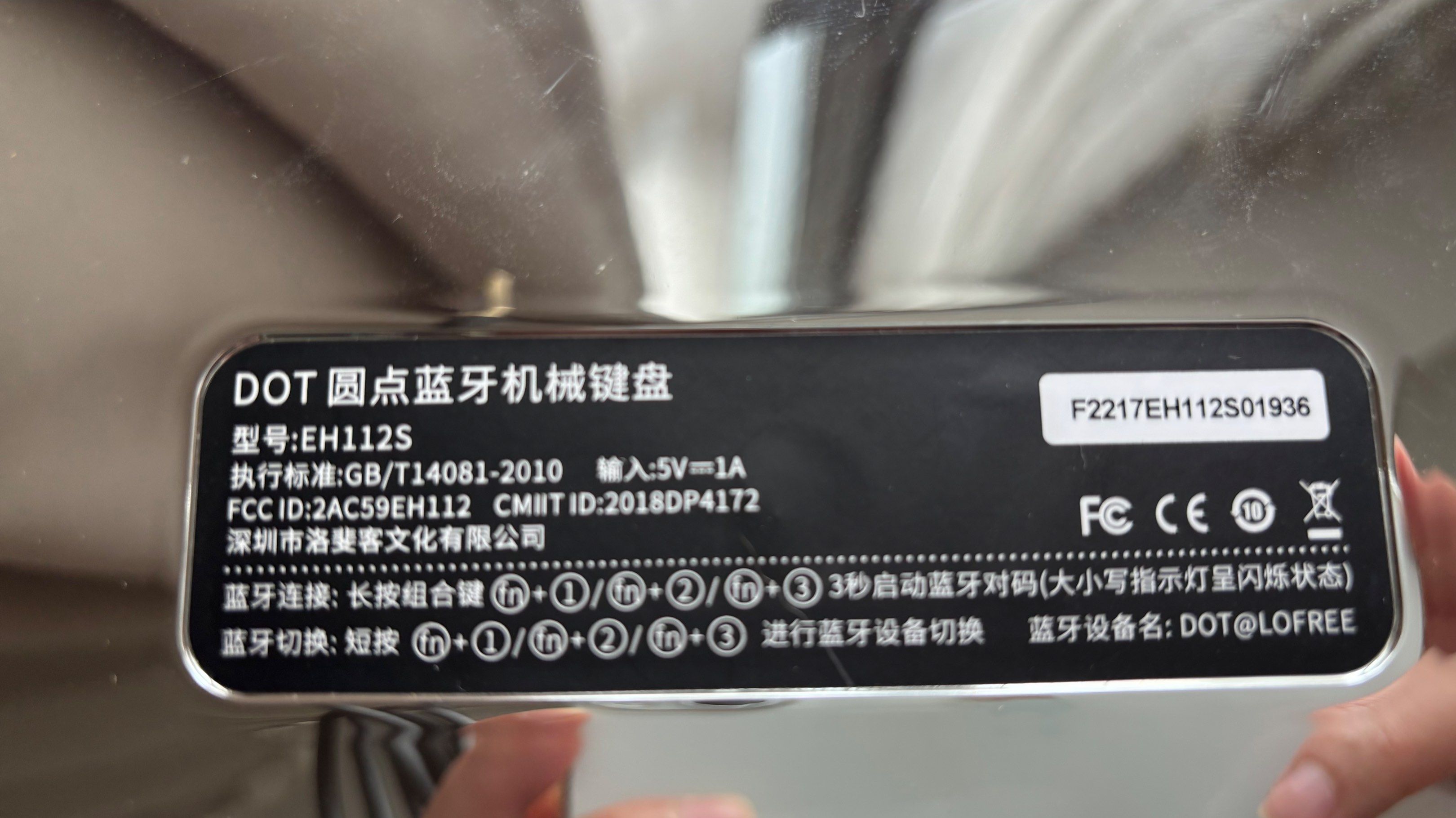 Lofree DOT Bluetooth Mechanical Keyboard - Blue, Computers & Tech ...