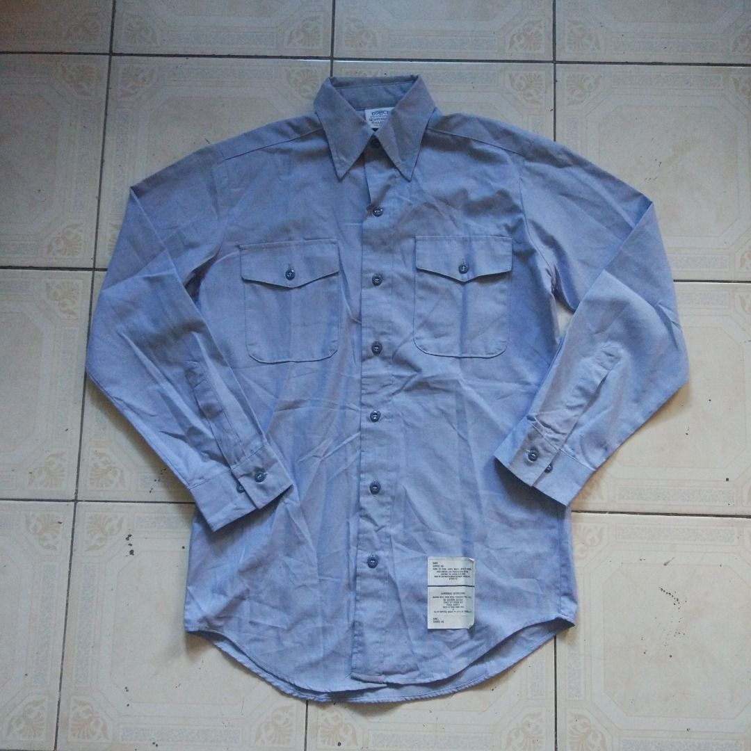 DSCP Utility Uniform S, Men's Fashion, Tops & Sets, Formal Shirts on ...