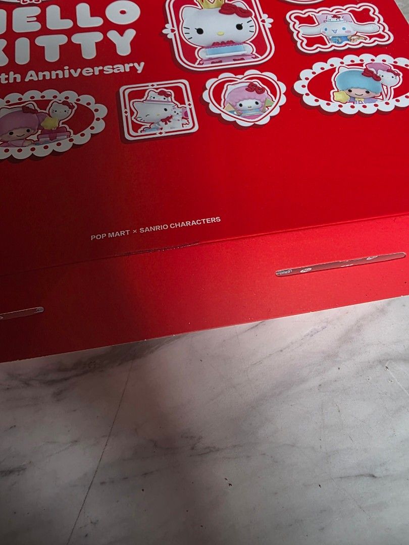 Entire 12 pcs POP MART Hello Kitty 50th Anniversary Blind Box, Hobbies ...