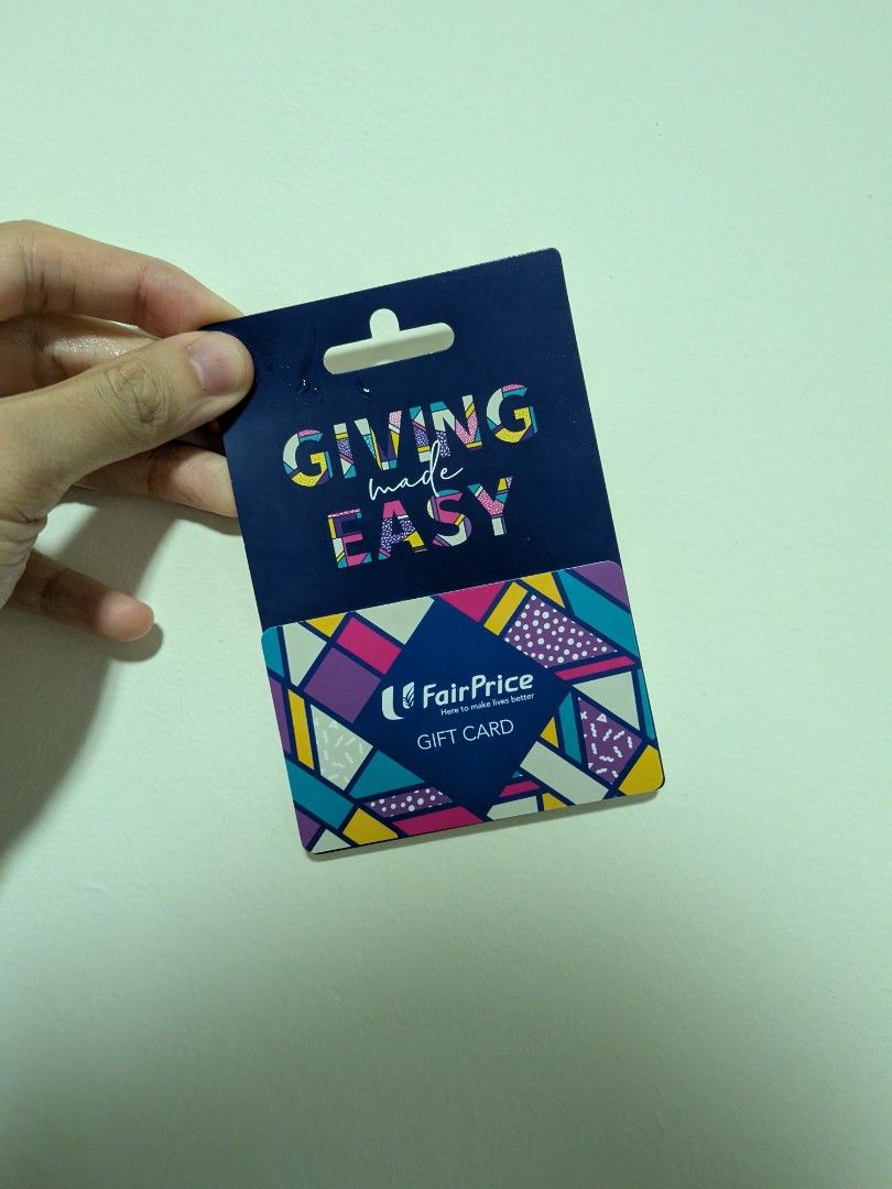 FairPrice Gift Card worth $400, Video Gaming, Gaming Accessories, Game ...