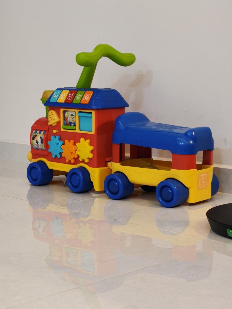 Fisher-Price Musical Train Walker, Babies & Kids, Infant Playtime on ...