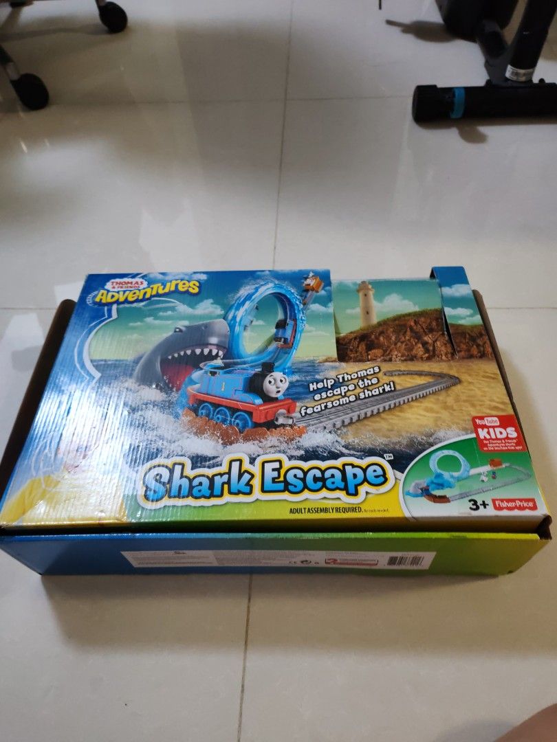 Fisher-Price Thomas & Friends Shark Escape Train Set, Hobbies & Toys ...