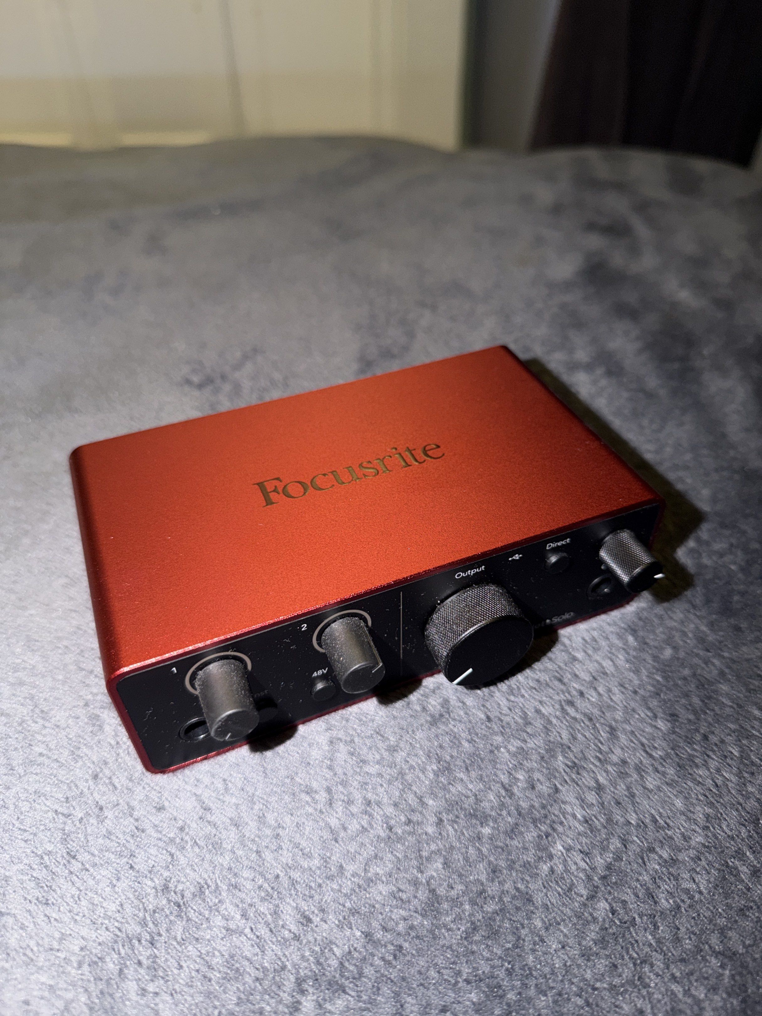 Focusrite Scarlett Solo (4th Gen) Audio Interface, Audio, Other Audio ...