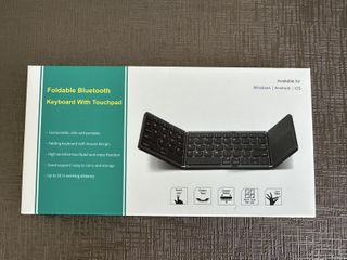 Foldable Bluetooth Keyboard with Touchpad - B033, Computers & Tech ...
