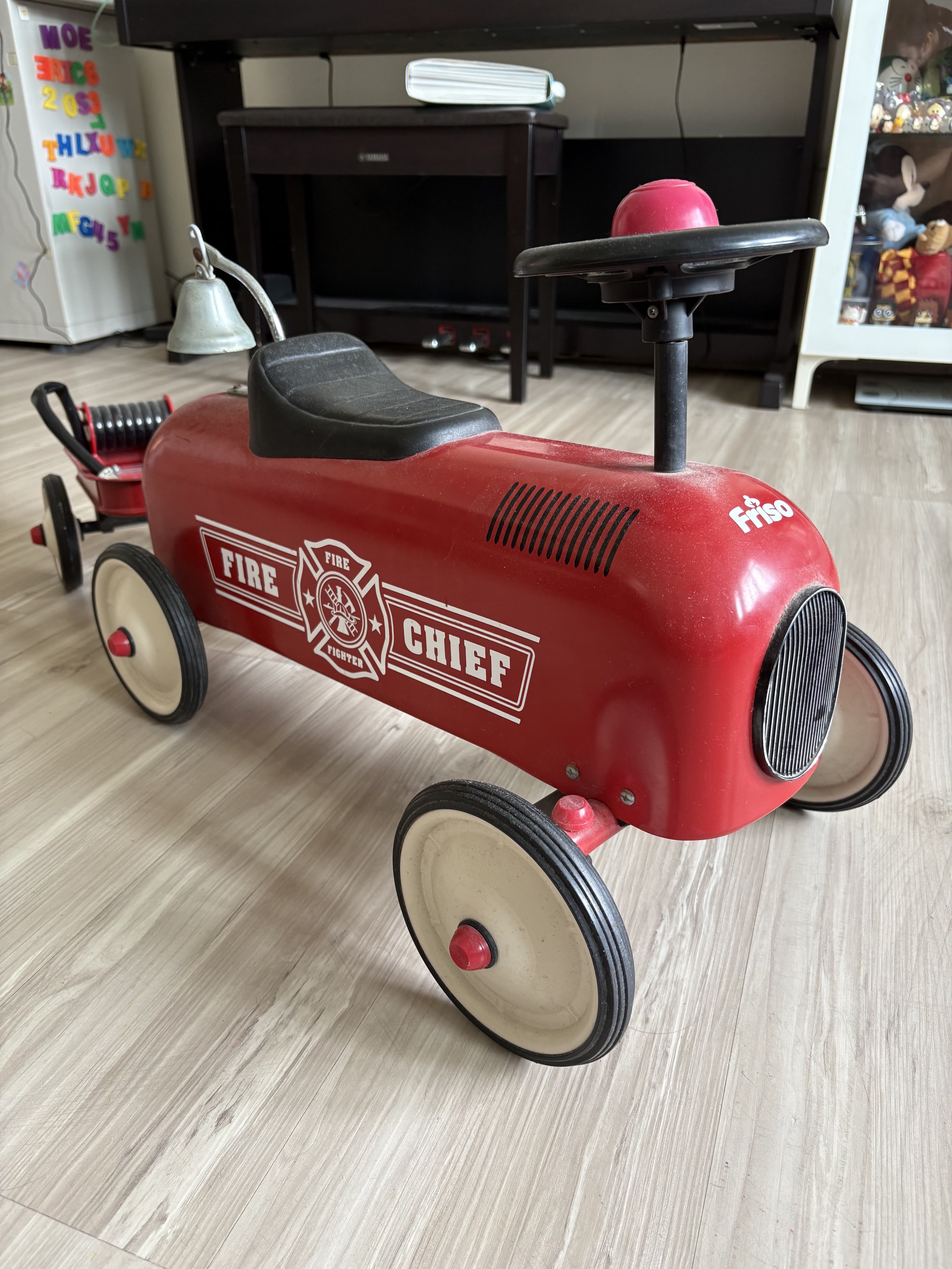 Friso Fire Chief Ride-On Toy, Babies & Kids, Infant Playtime on Carousell