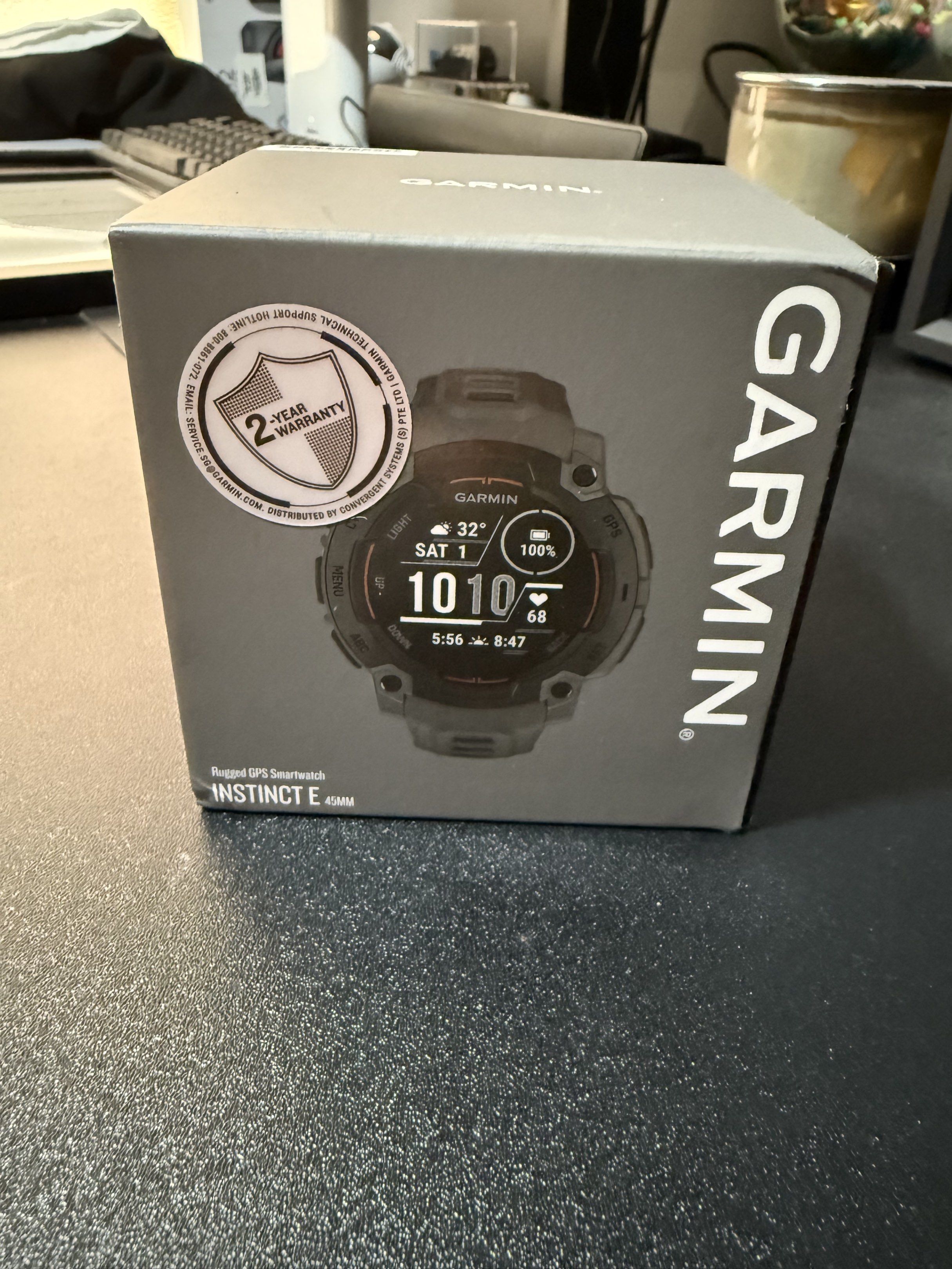 Garmin Instinct E Rugged GPS Smartwatch (45MM, Mobile Phones & Gadgets ...