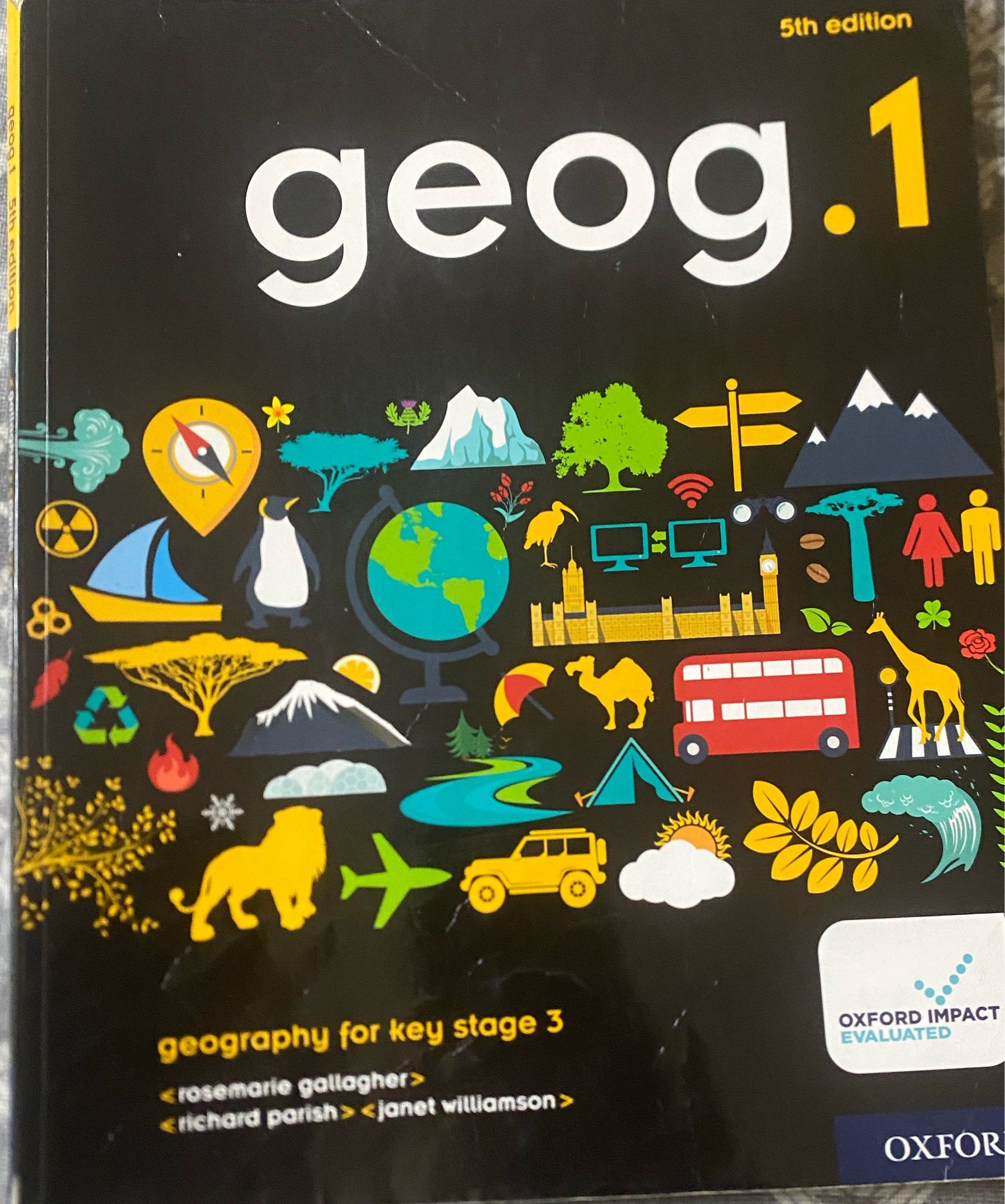 Geography for Key Stage 3 - Geog.1 5th Edition, Hobbies & Toys, Books ...