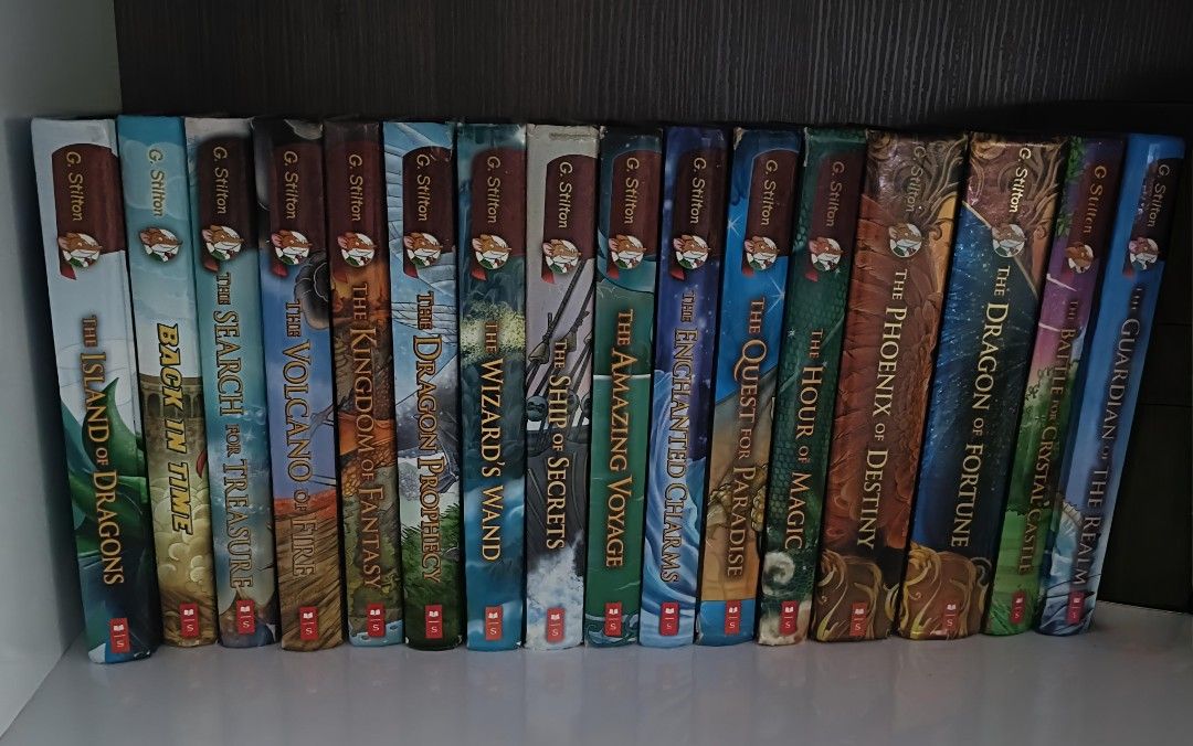 Geronimo Stilton-Complete Set(Kingdom of Fantasy), Hobbies & Toys ...