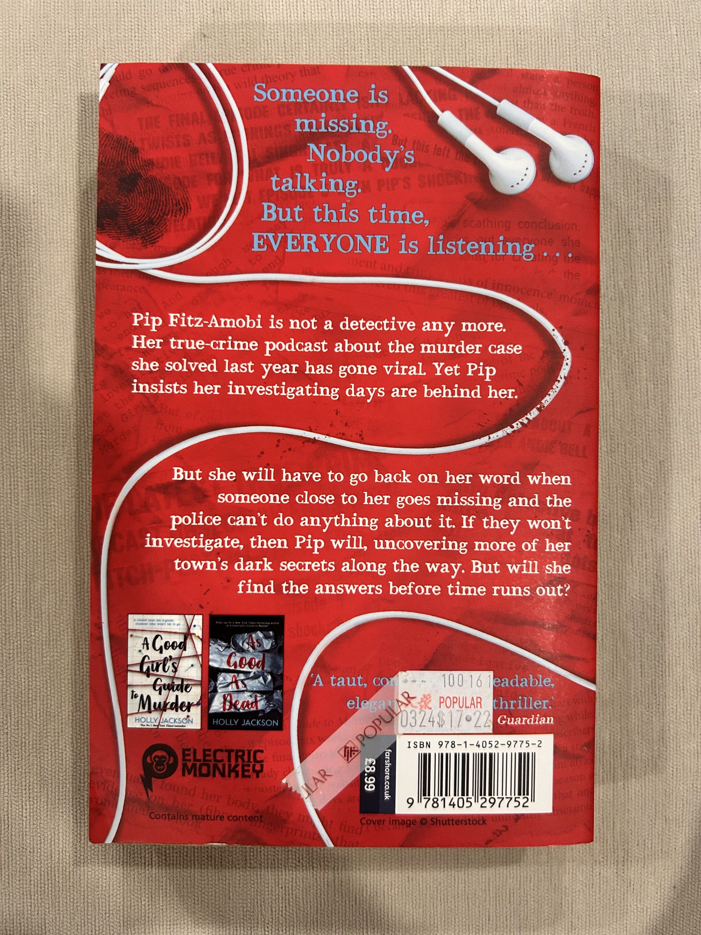 Good Girl, Bad Blood by Holly Jackson, Hobbies & Toys, Books ...