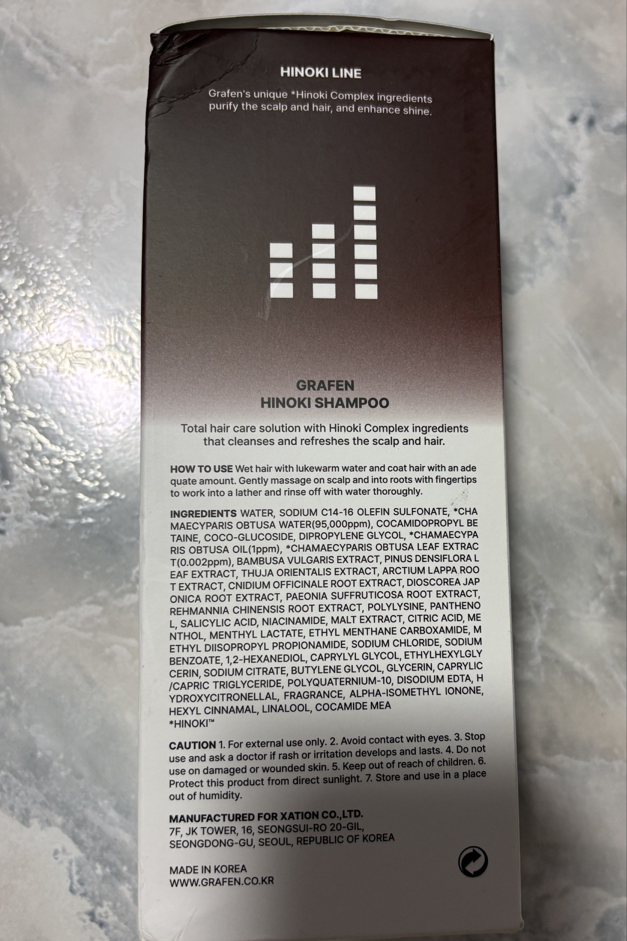 Grafen Hinoki Shampoo - Hair Loss Alleviation, Beauty & Personal Care ...