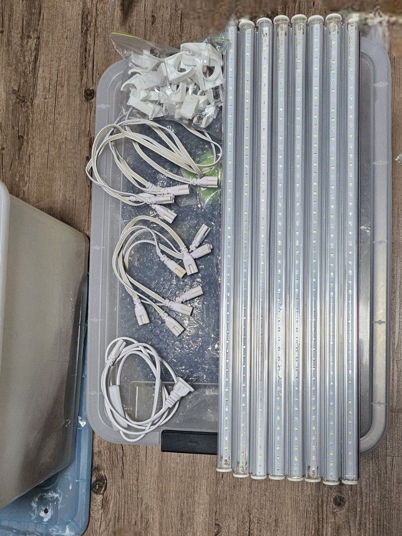 Grow Lights T5 LED - Purple, Furniture & Home Living, Lighting & Fans ...