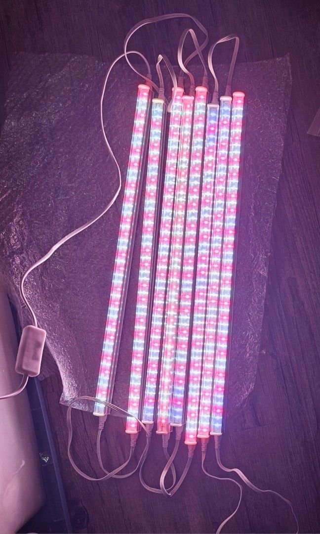 Grow Lights T5 LED - Purple, Furniture & Home Living, Lighting & Fans ...