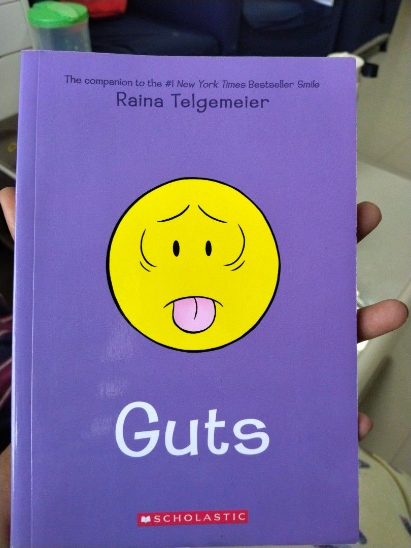 Guts by Raina Telgemeier, Hobbies & Toys, Books & Magazines, Children's ...