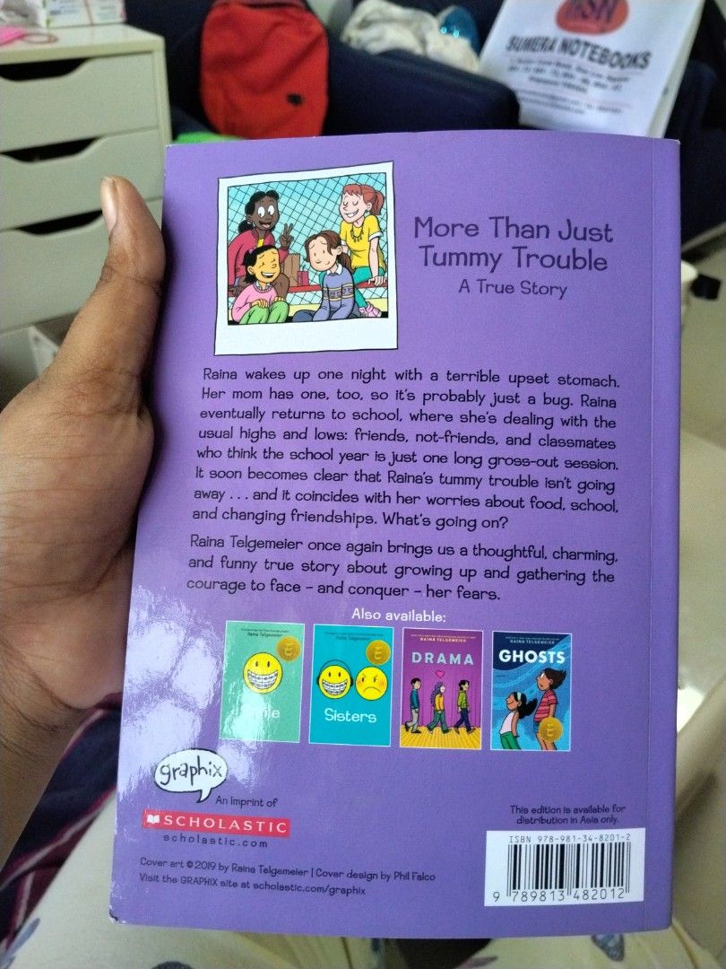 Guts by Raina Telgemeier, Hobbies & Toys, Books & Magazines, Children's ...