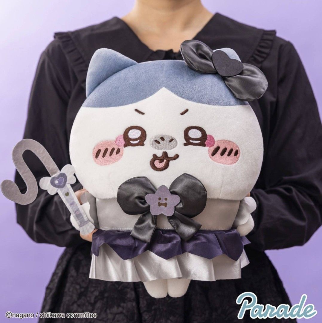 Hachiware Super Magical Hachiware Bad Version BIG Plush, Hobbies & Toys ...