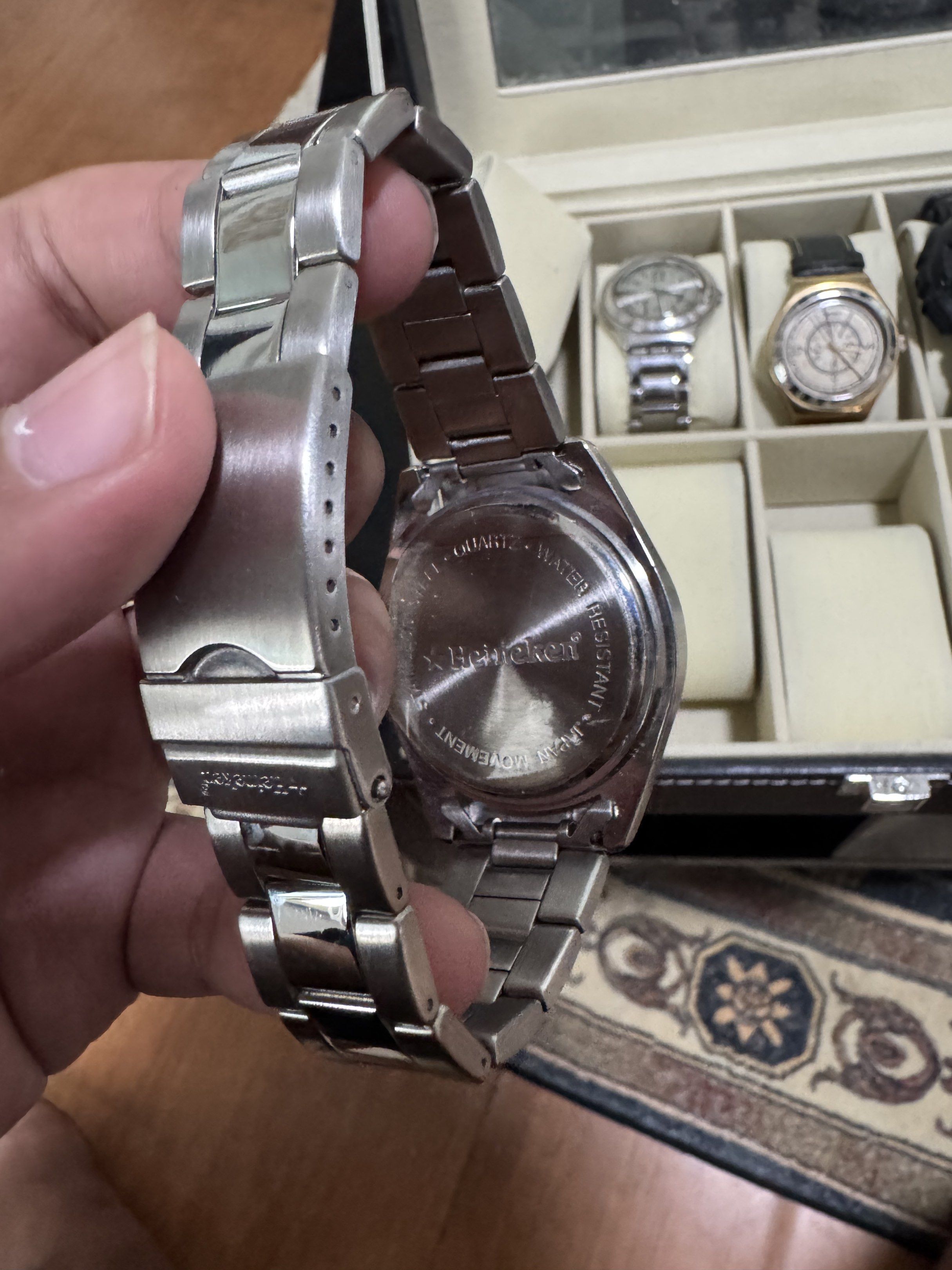 Heineken Stainless Steel Watch, Men's Fashion, Watches & Accessories ...