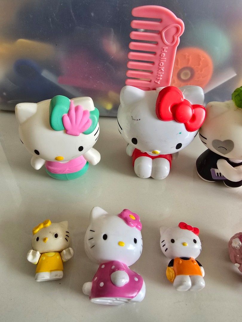 Hello Kitty Figurines mcdonalds, Hobbies & Toys, Toys & Games on Carousell