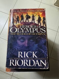 PERCY JACKSON Heroes of Olympus: The Blood of Olympus by Rick Riordan ...