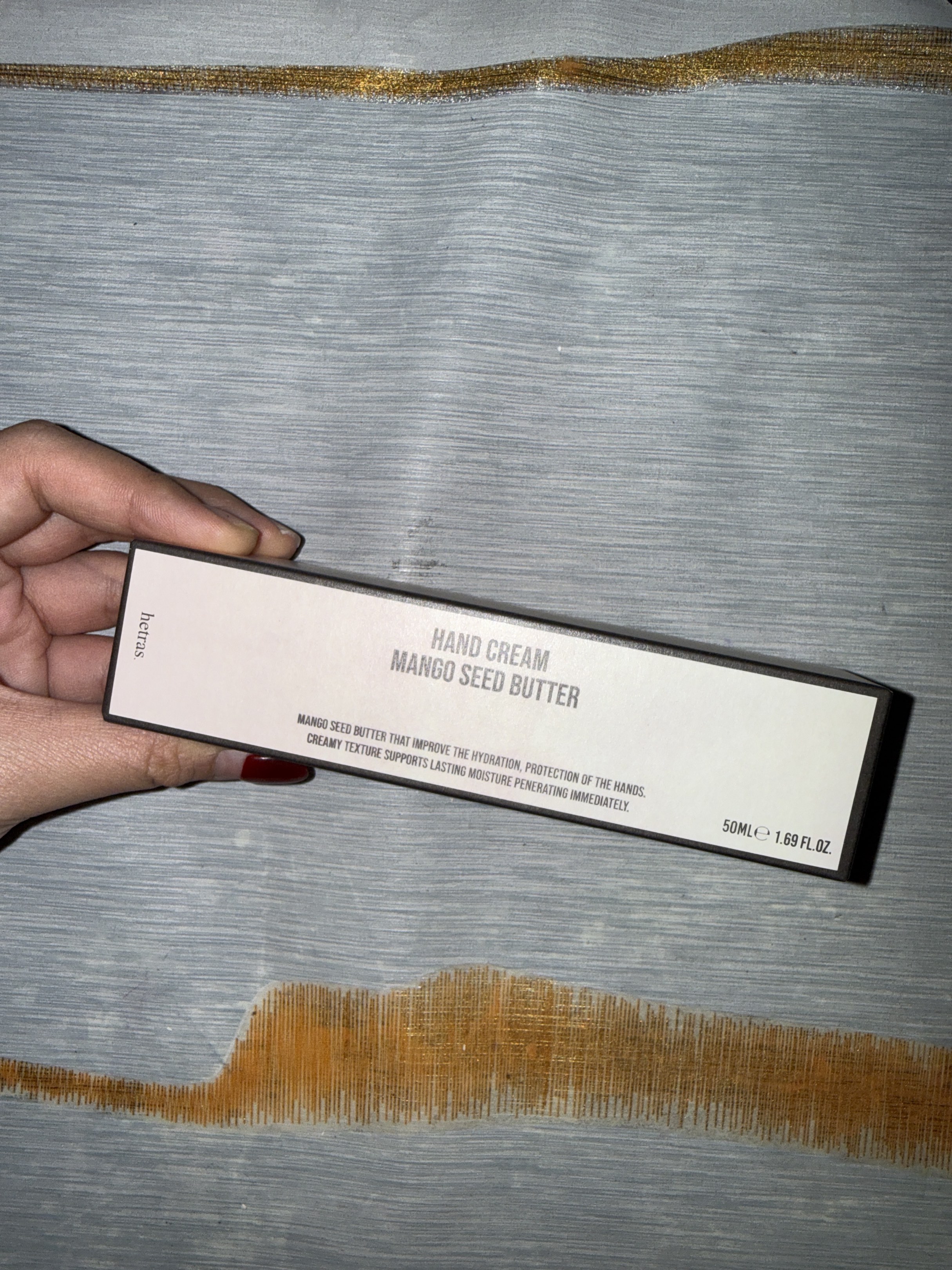 Hetras Hand Cream Mango Seed Butter 50ml, Beauty & Personal Care, Hands ...