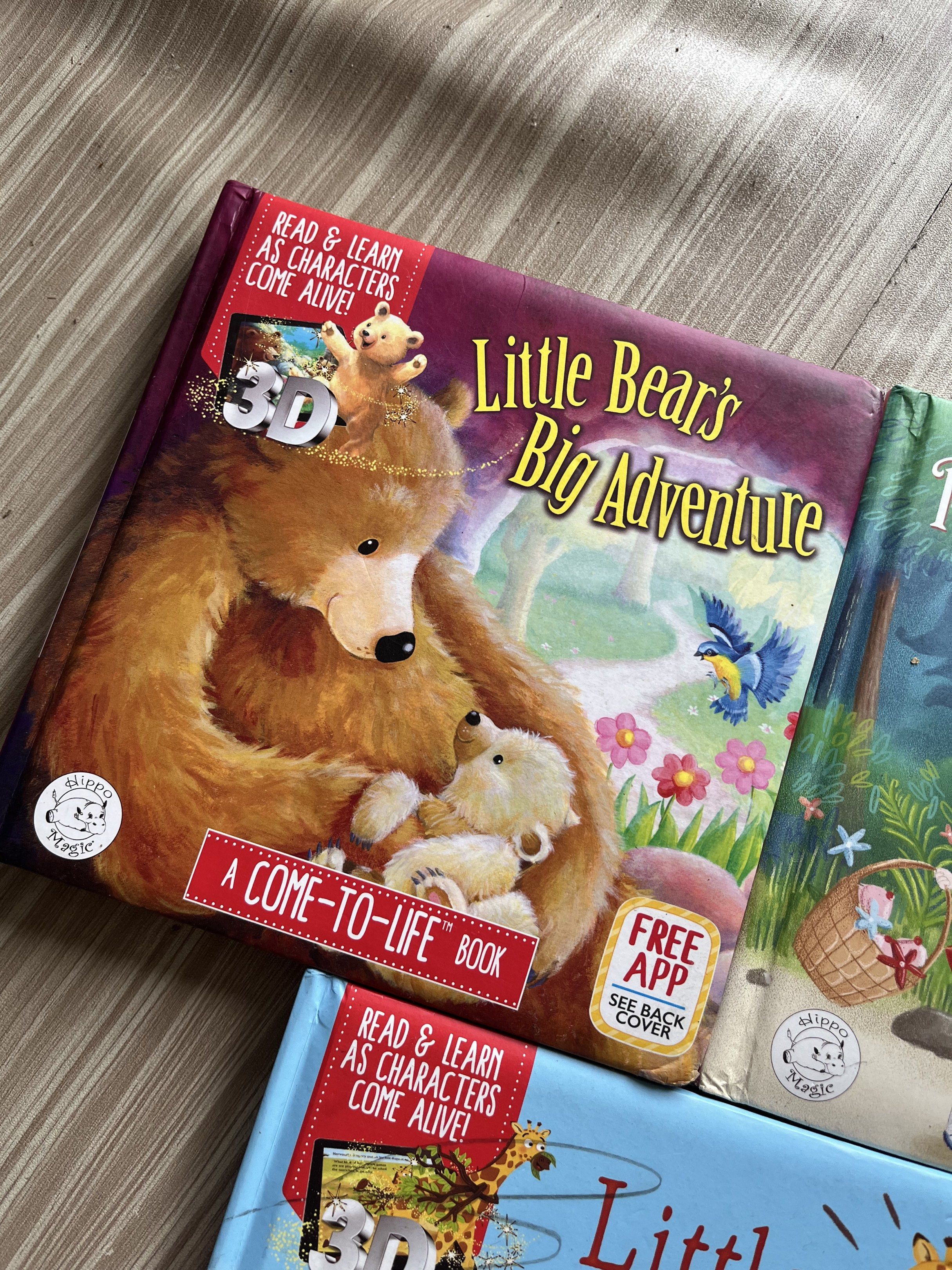 Buku Cerita Story Book Hippo Magic Little Giraffe, little Bear & Red ...