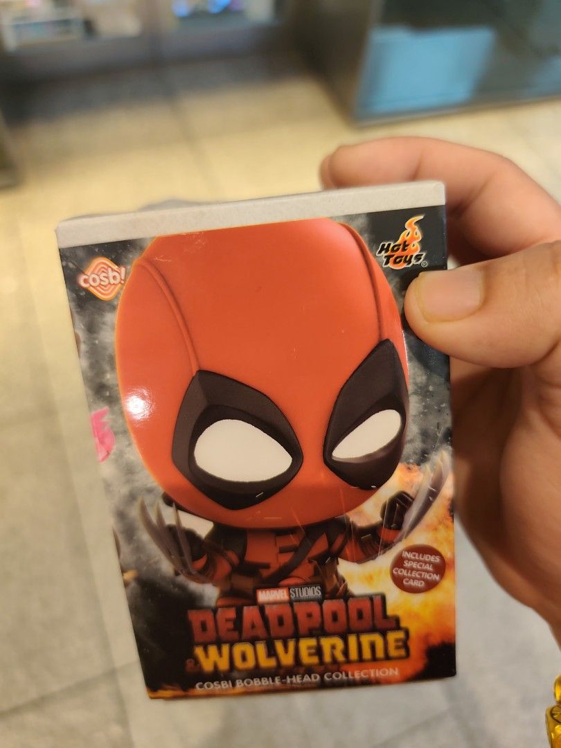 Hot Toys Cosbi Deadpool & Wolverine Bobble Head, Hobbies & Toys, Toys ...