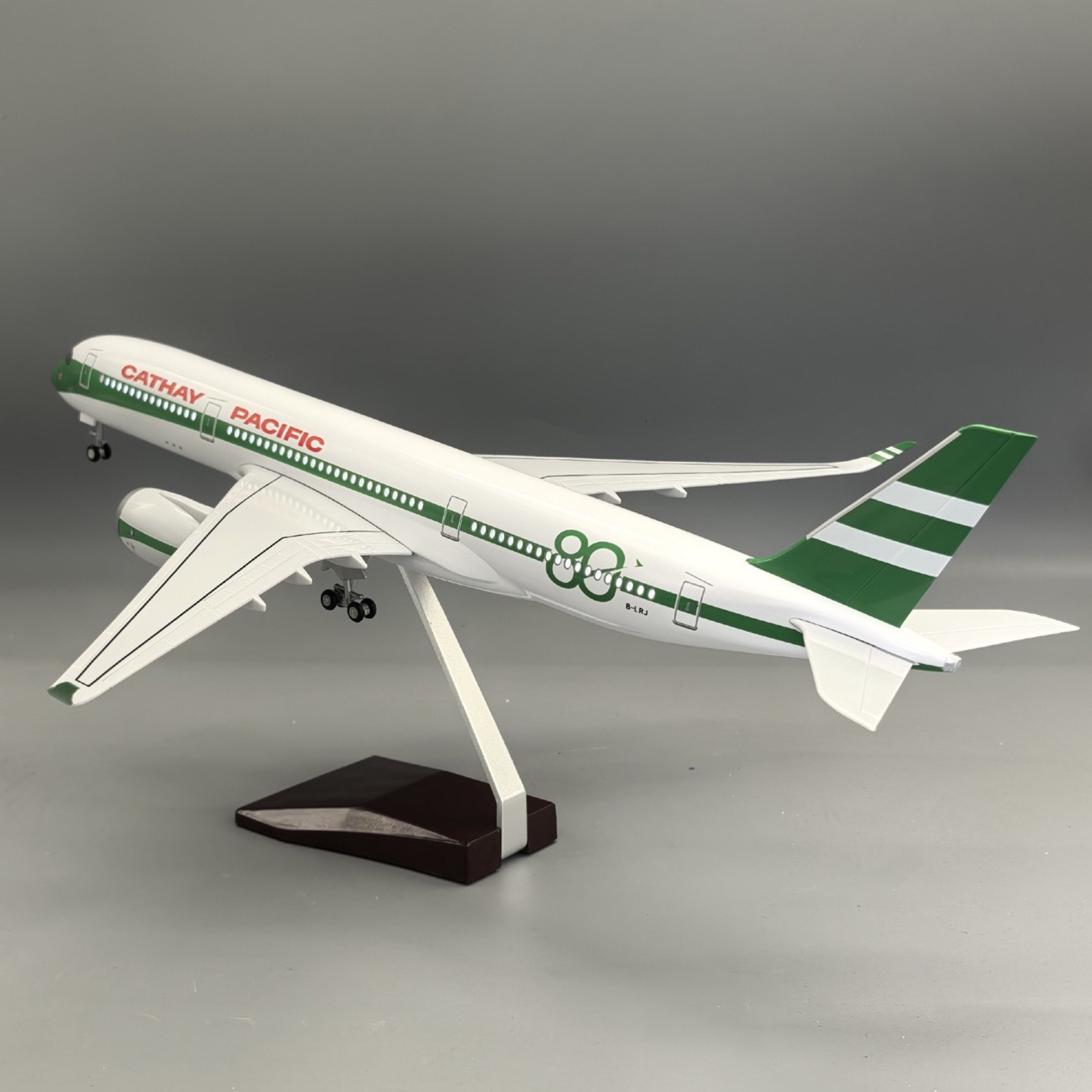 (IC) Cathay Pacific Airbus A350-900XWB B-LRJ 80th Anniversary 47cm ...