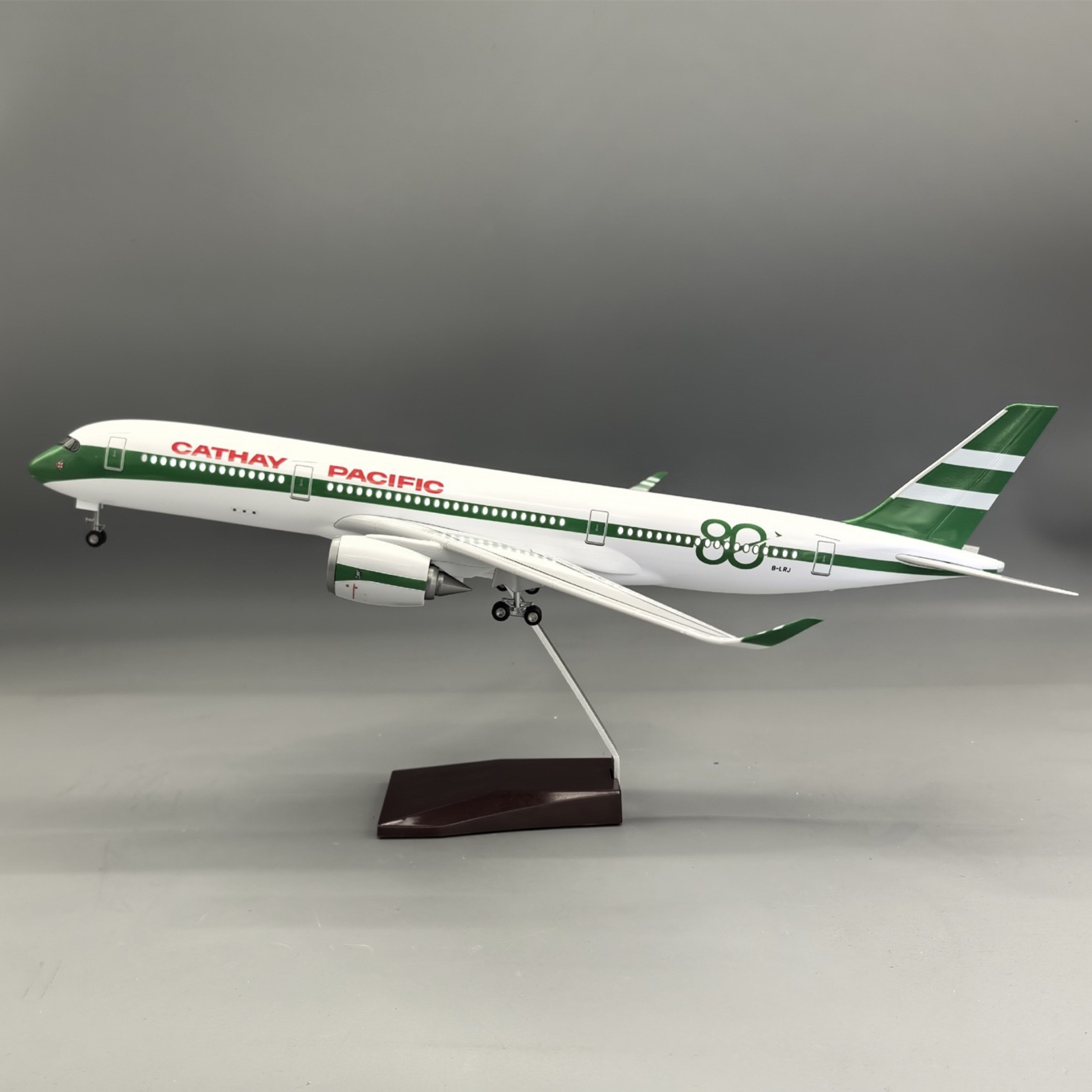 (IC) Cathay Pacific Airbus A350-900XWB B-LRJ 80th Anniversary 47cm ...