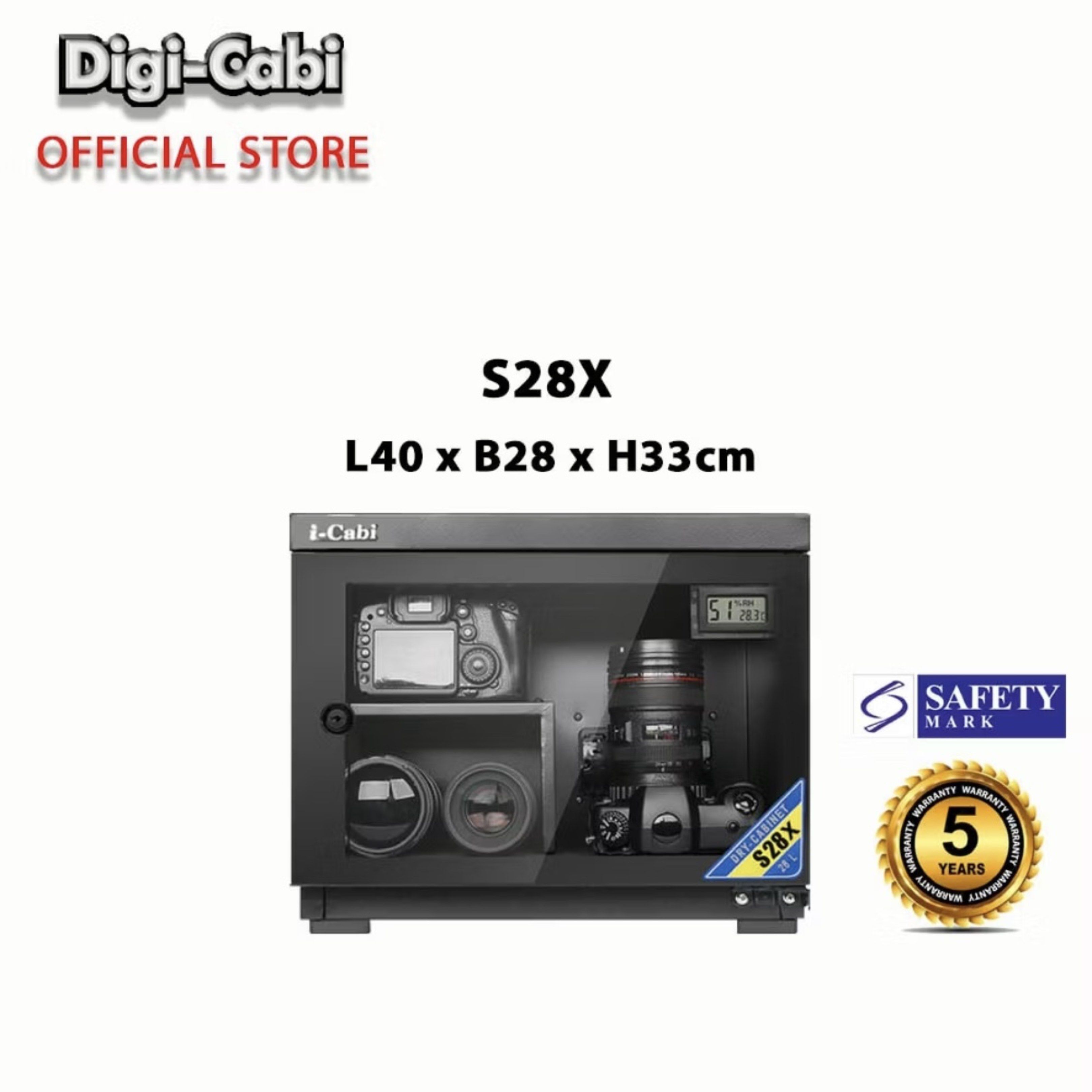 i-Cabi S28X Camera Dry Cabinet, Photography, Photography Accessories ...