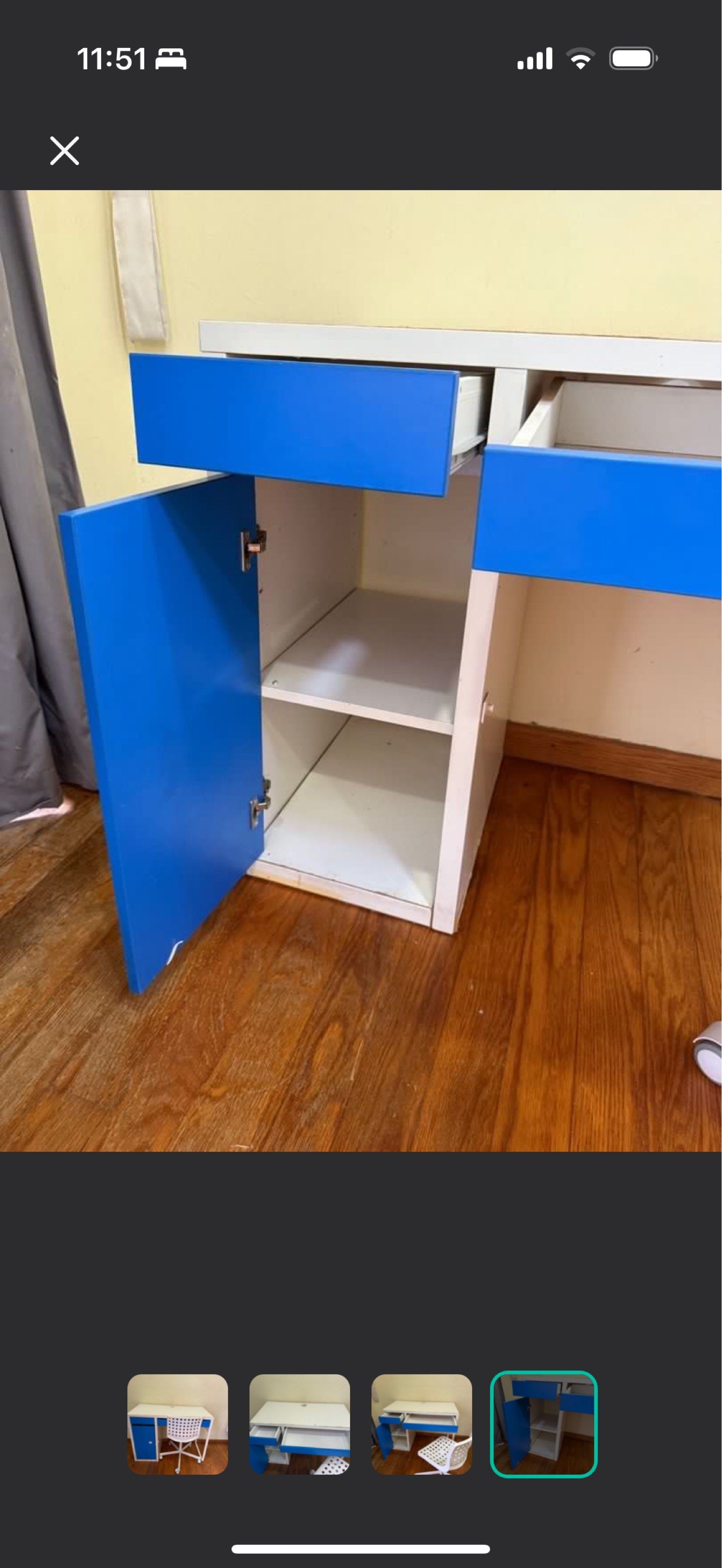 IKEA computer/study table, Furniture & Home Living, Furniture, Tables ...