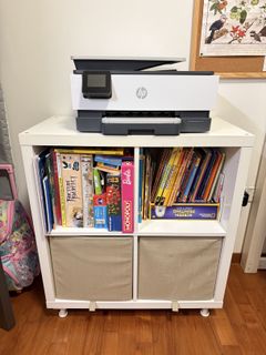 IKEA Storage Cube - Red and Blue (Kallax), Furniture & Home Living ...