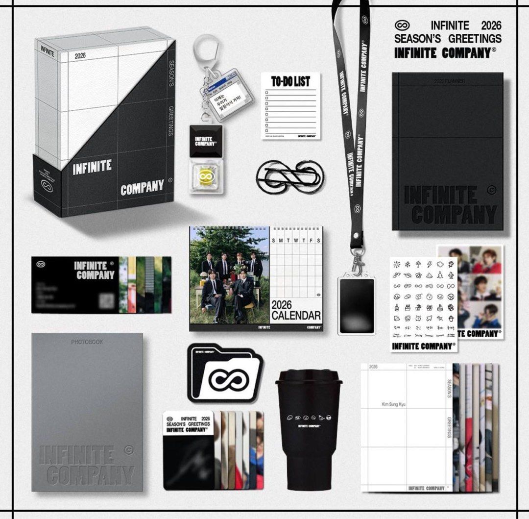 Infinite 2026 Season's Greeting, Hobbies & Toys, Memorabilia ...