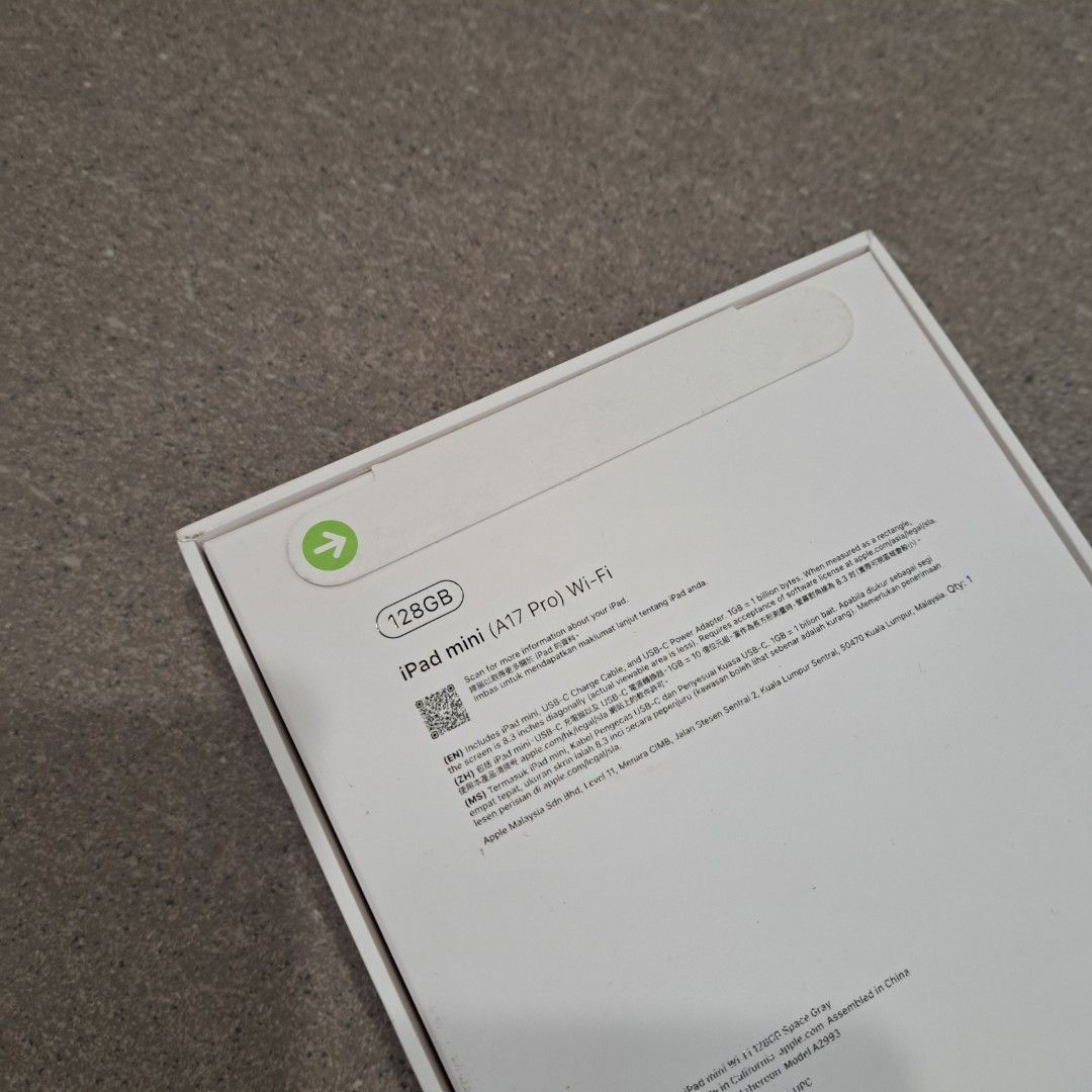 iPad mini (A17 Pro) 8.3" WiFi (2024) 128GB Blue, Mobile Phones ...