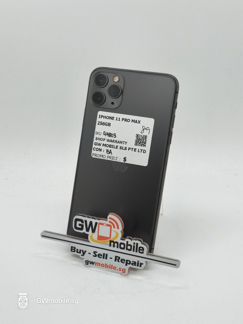 iPhone 11 Pro Max Space Grey 256GB, Mobile Phones & Gadgets, Mobile ...