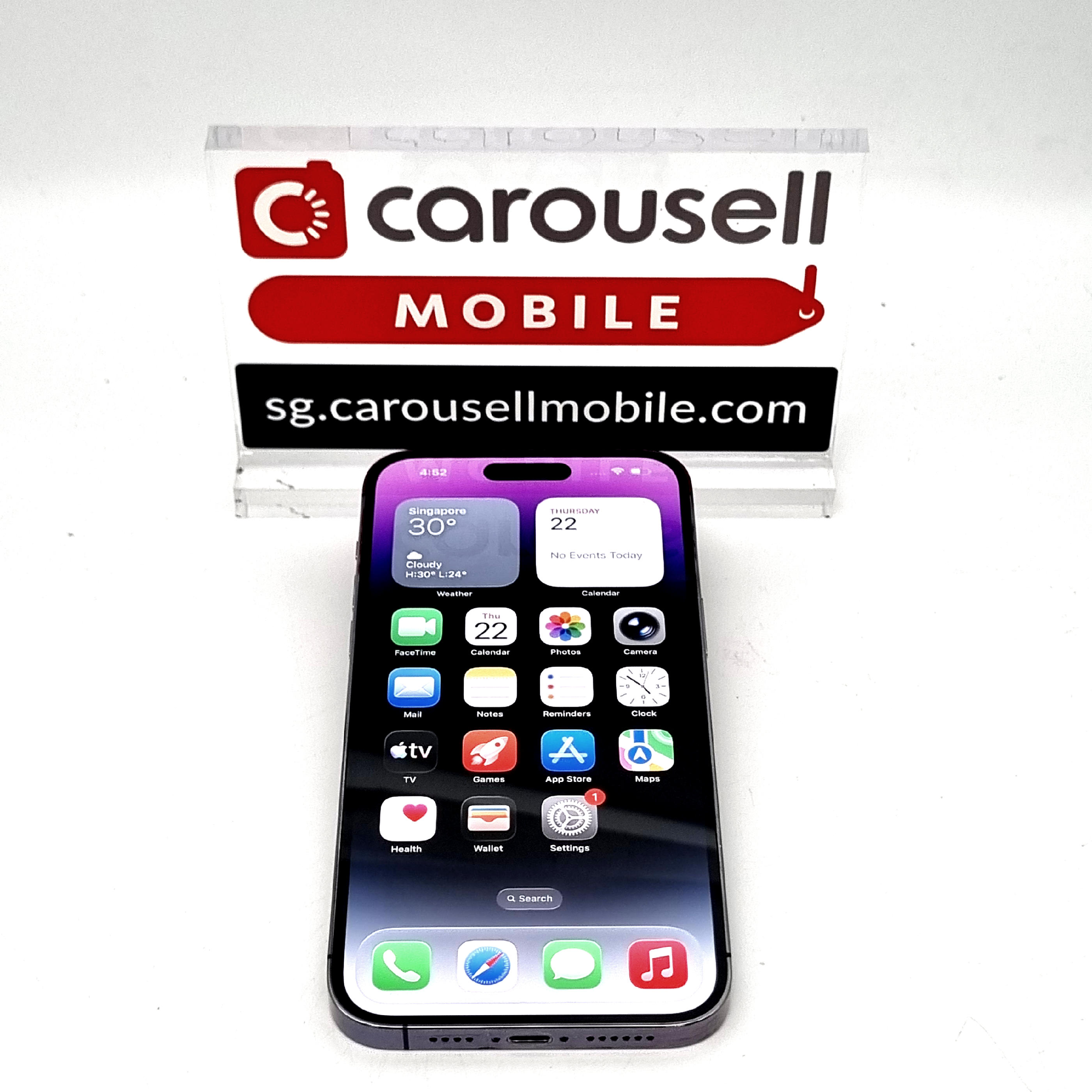 iPhone 14 Pro Max Deep Purple 128GB, Mobile Phones & Gadgets, Mobile ...