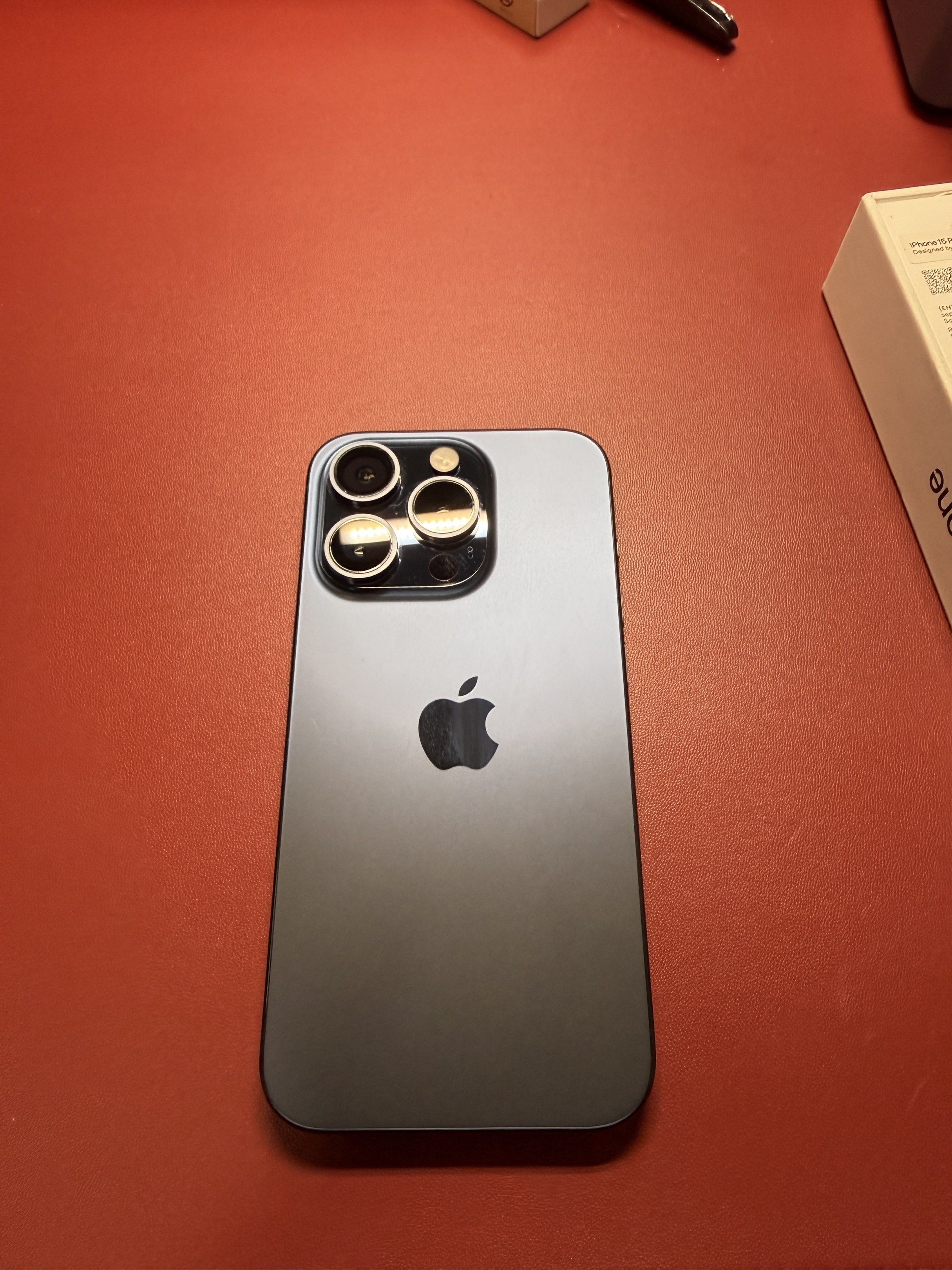 iPhone 15 Pro Blue Titanium 256GB, Mobile Phones & Gadgets, Mobile ...