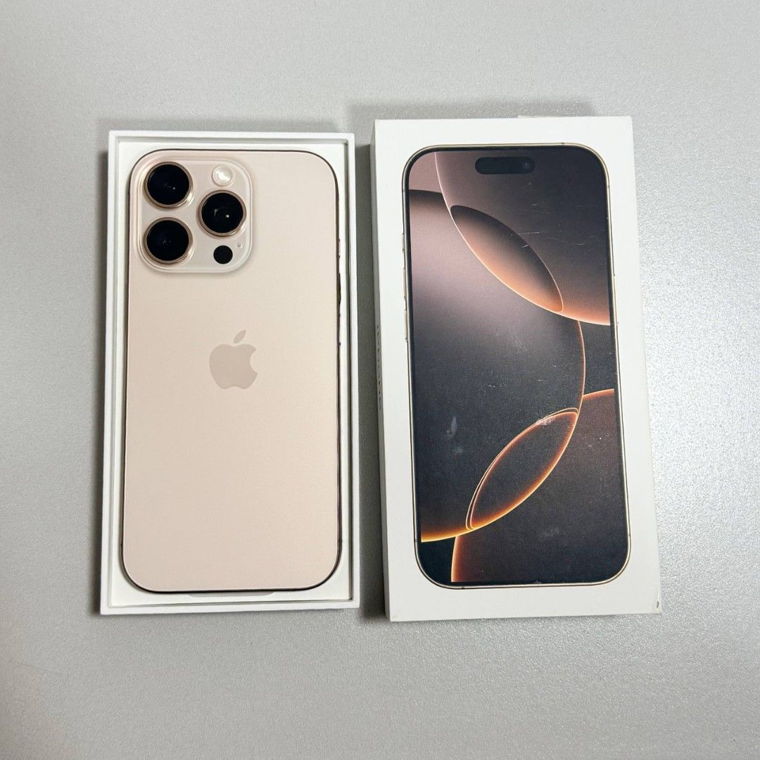 iPhone 16 Pro 128GB Desert Titanium, Mobile Phones & Gadgets, Mobile ...