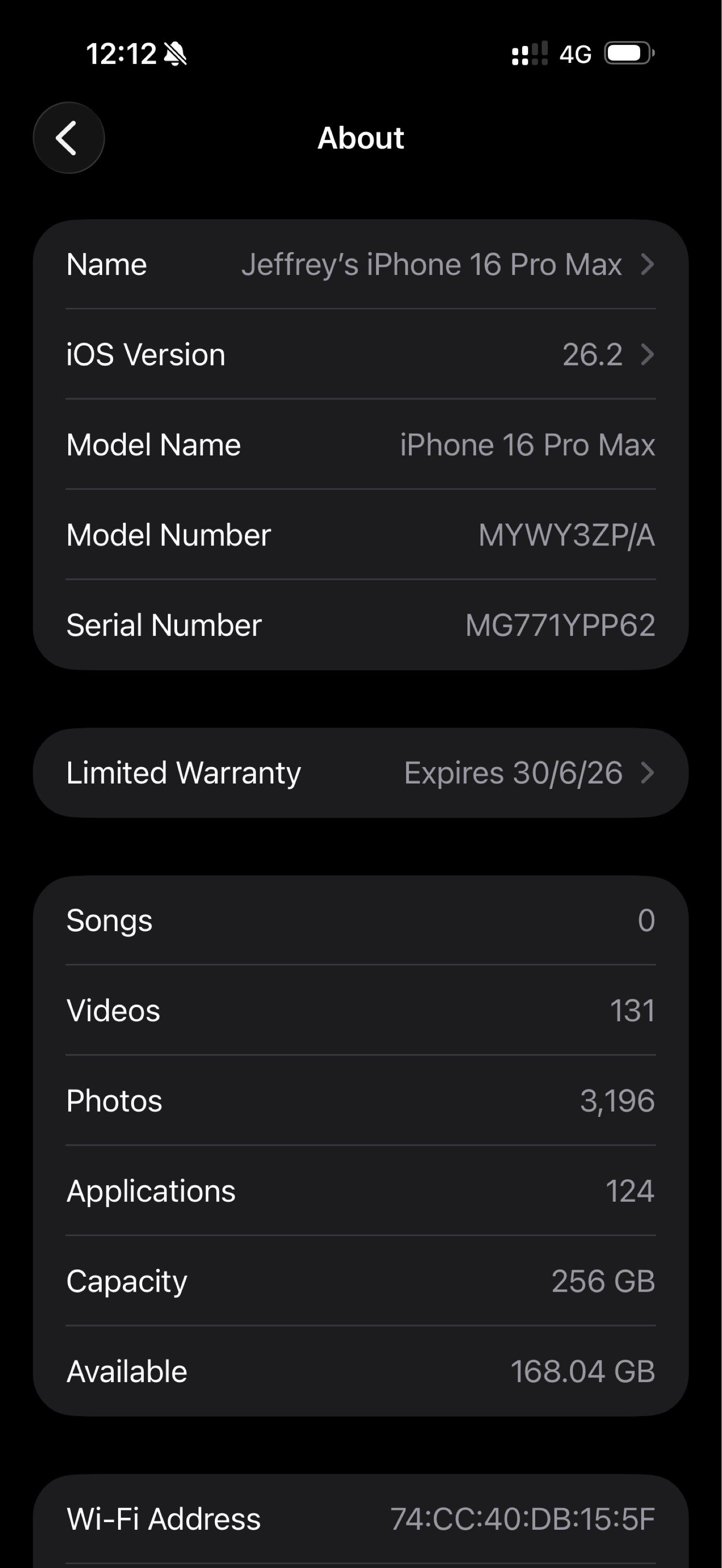 iPhone 16 Pro Max Natural Titanium 256GB, Mobile Phones & Gadgets ...