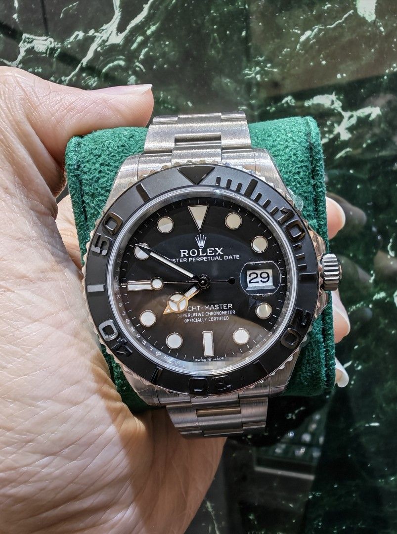 Jan 2026 Rolex Yachtmaster 42 titanium RLX 226627, Luxury, Watches on ...