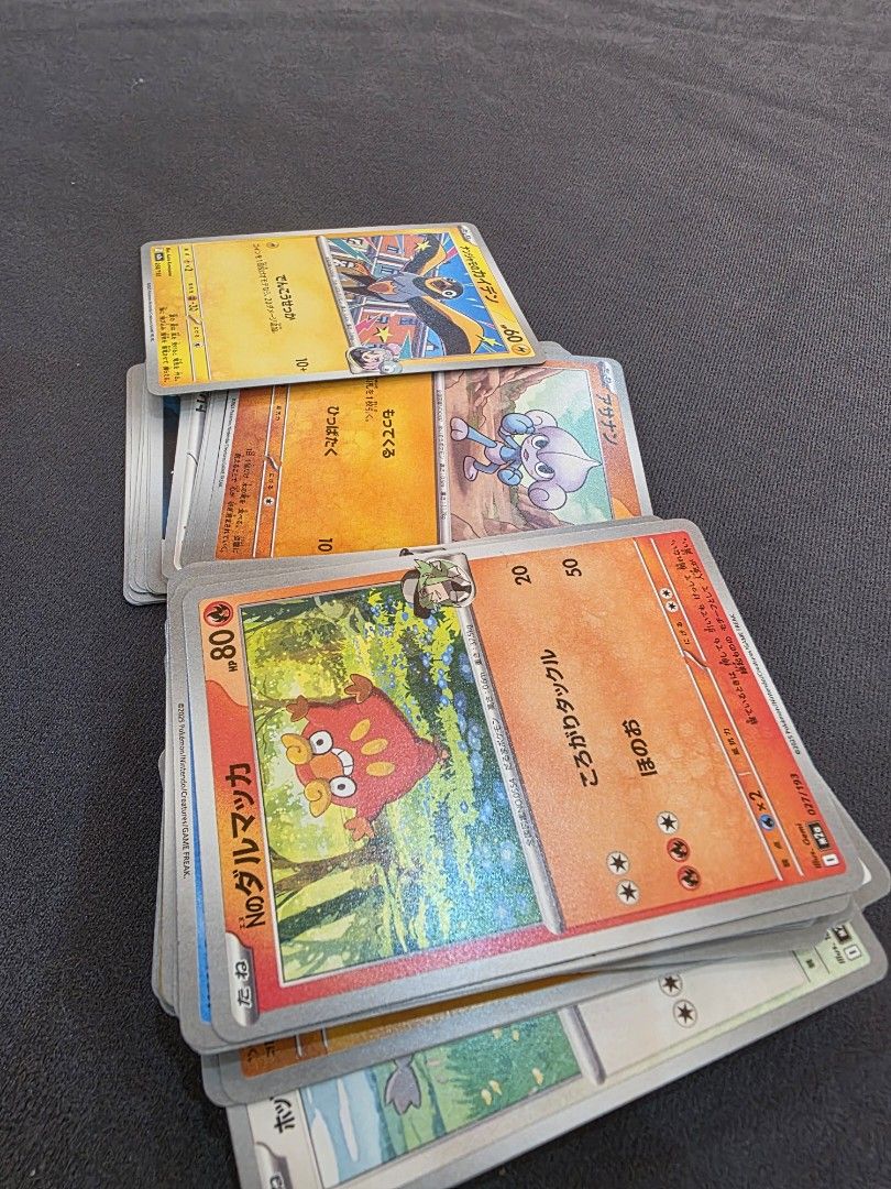 Japanese Pokemon Trading Cards - Assorted, Hobbies & Toys, Toys & Games ...