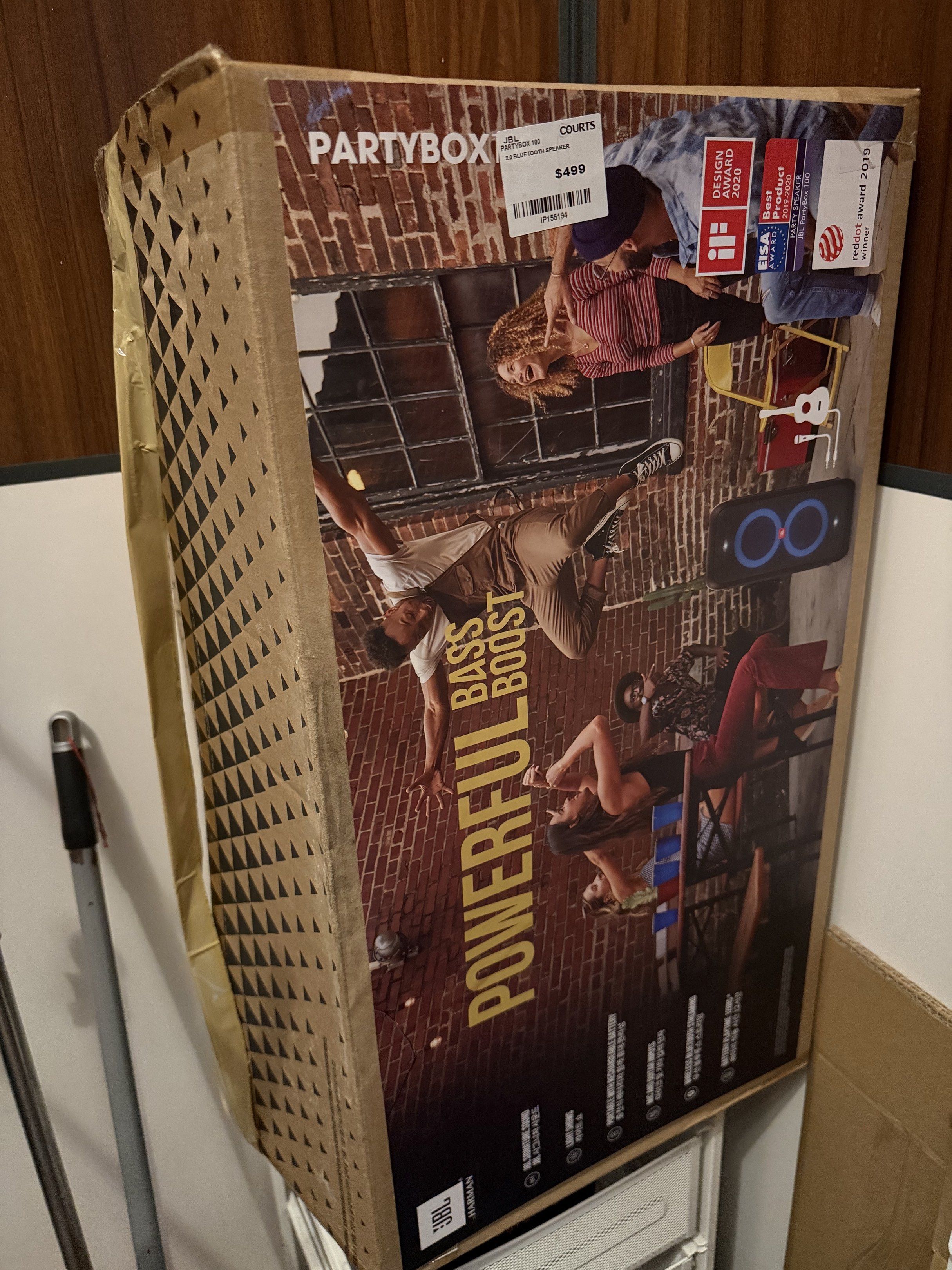 JBL PartyBox 100 - Powerful Bass Boost Speaker, Audio, Soundbars ...