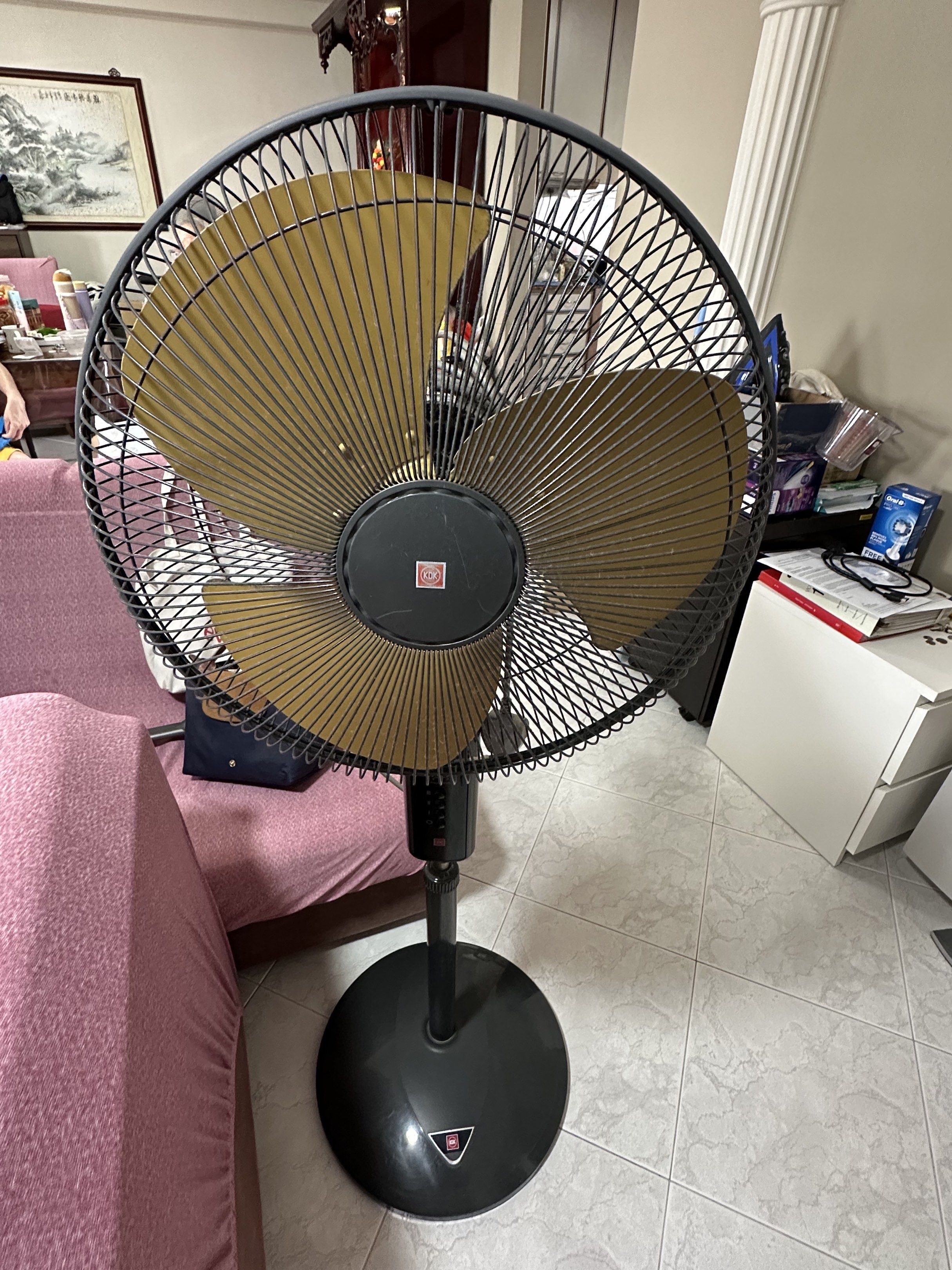 KDK Standing Fan - Black, Furniture & Home Living, Lighting & Fans ...