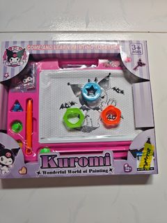 Kids' Magnetic Drawing Board - Orange and Blue, Hobbies & Toys, Toys ...