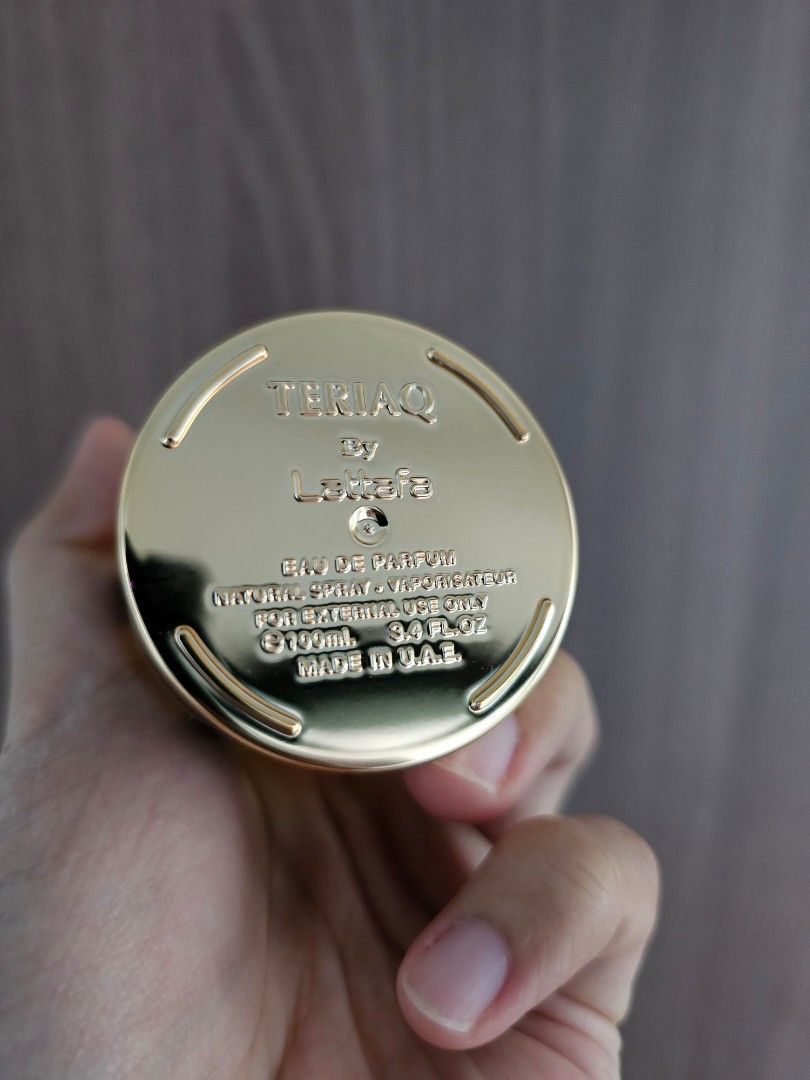 Lattafa Teriaq Intense, Beauty & Personal Care, Fragrance & Deodorants ...