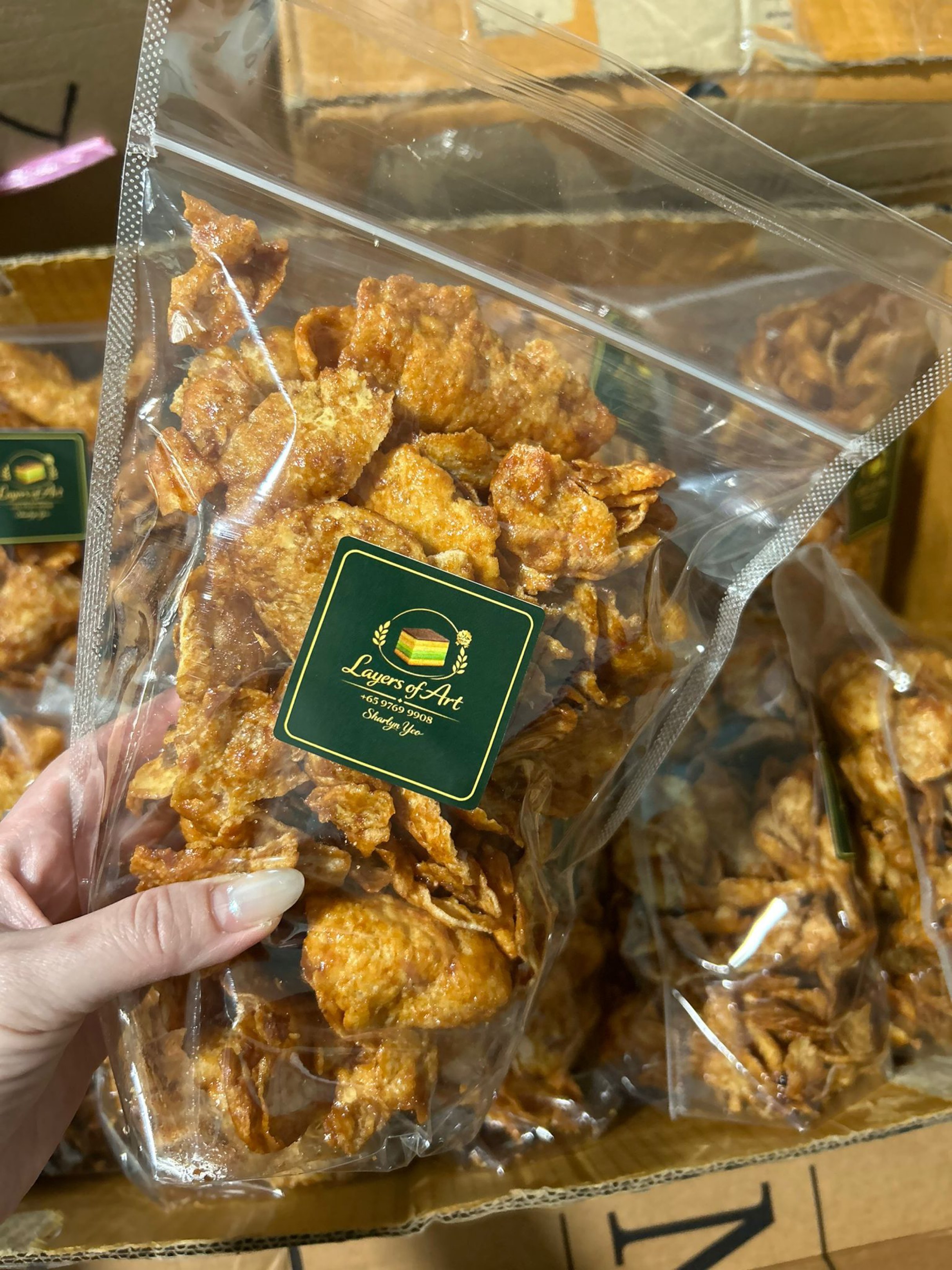 Layers of Art Snacks - Assorted Flavors. Halal Certified, Food & Drinks ...