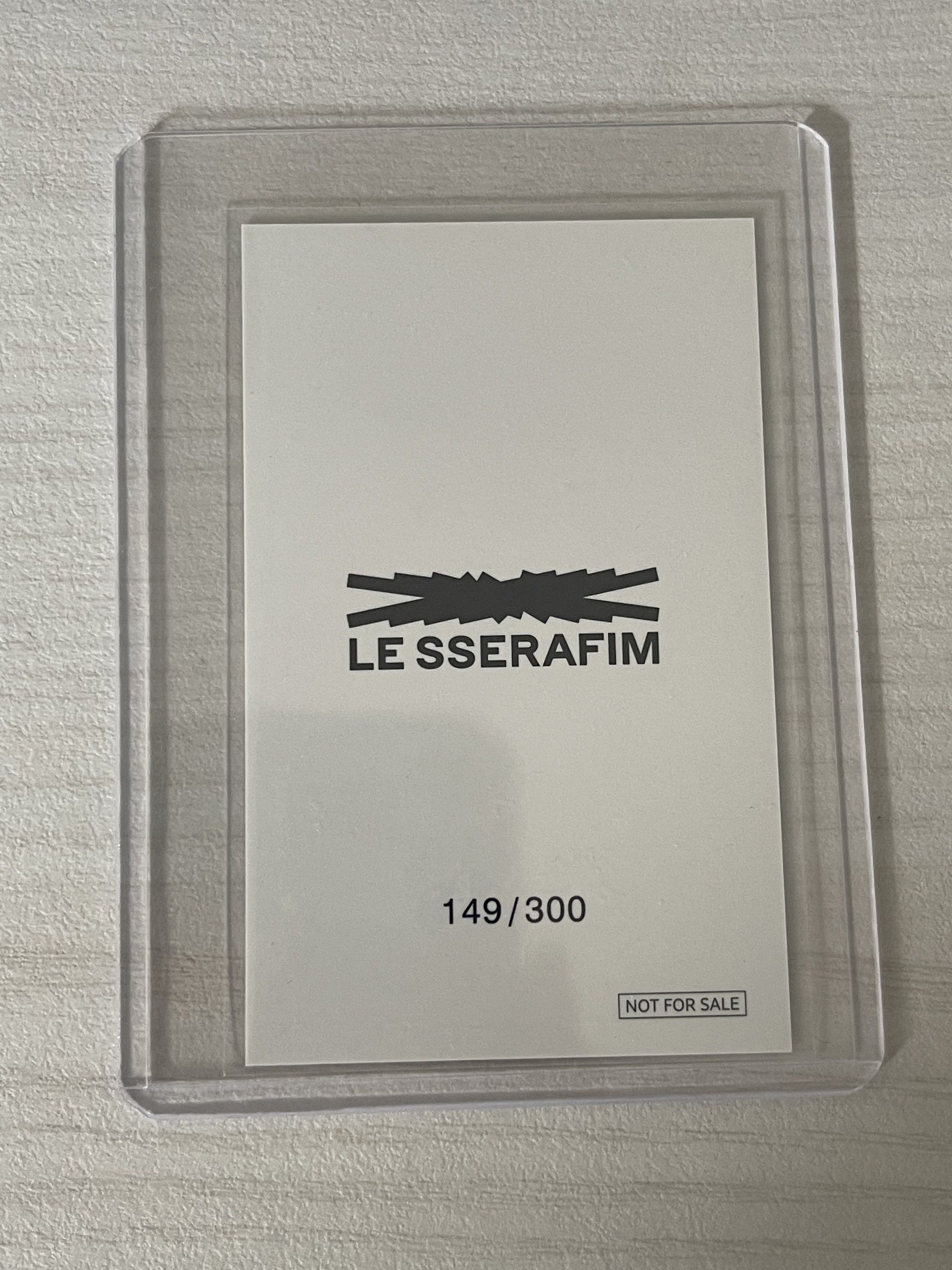 LE SSERAFIM Chaewon UMS special lucky draw, Hobbies & Toys, Memorabilia ...