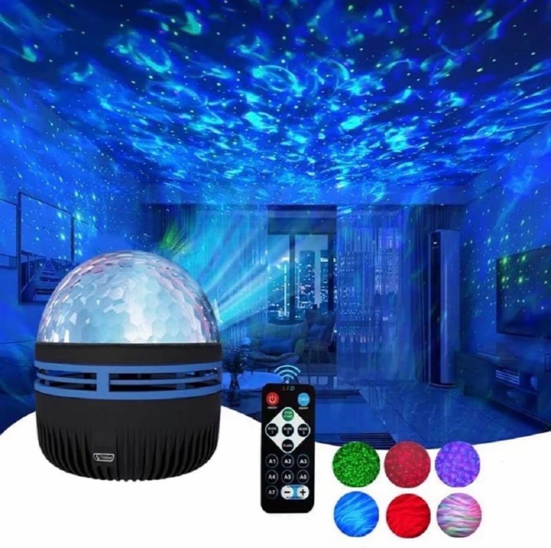LED Star Projector Night Light with Remote, TV & Home Appliances, TV ...