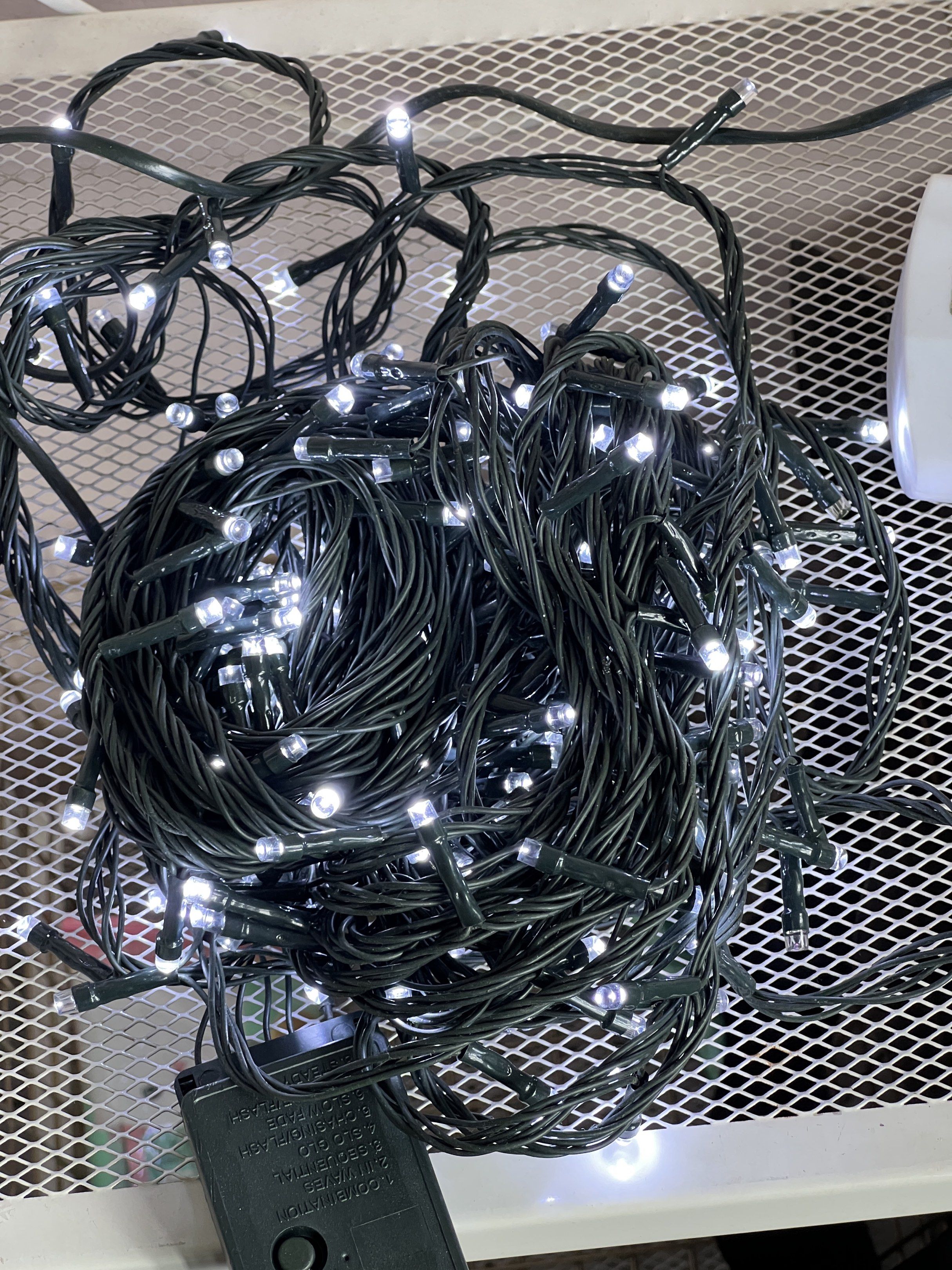 LED String Lights with Controller, Furniture & Home Living, Lighting ...
