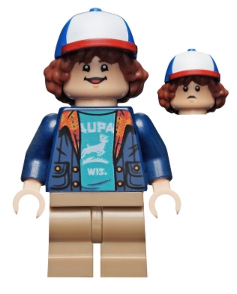 LEGO 75810 Stranger Things Dustin henderson Minifigure, 興趣及遊戲, 玩具 & 遊戲類 ...
