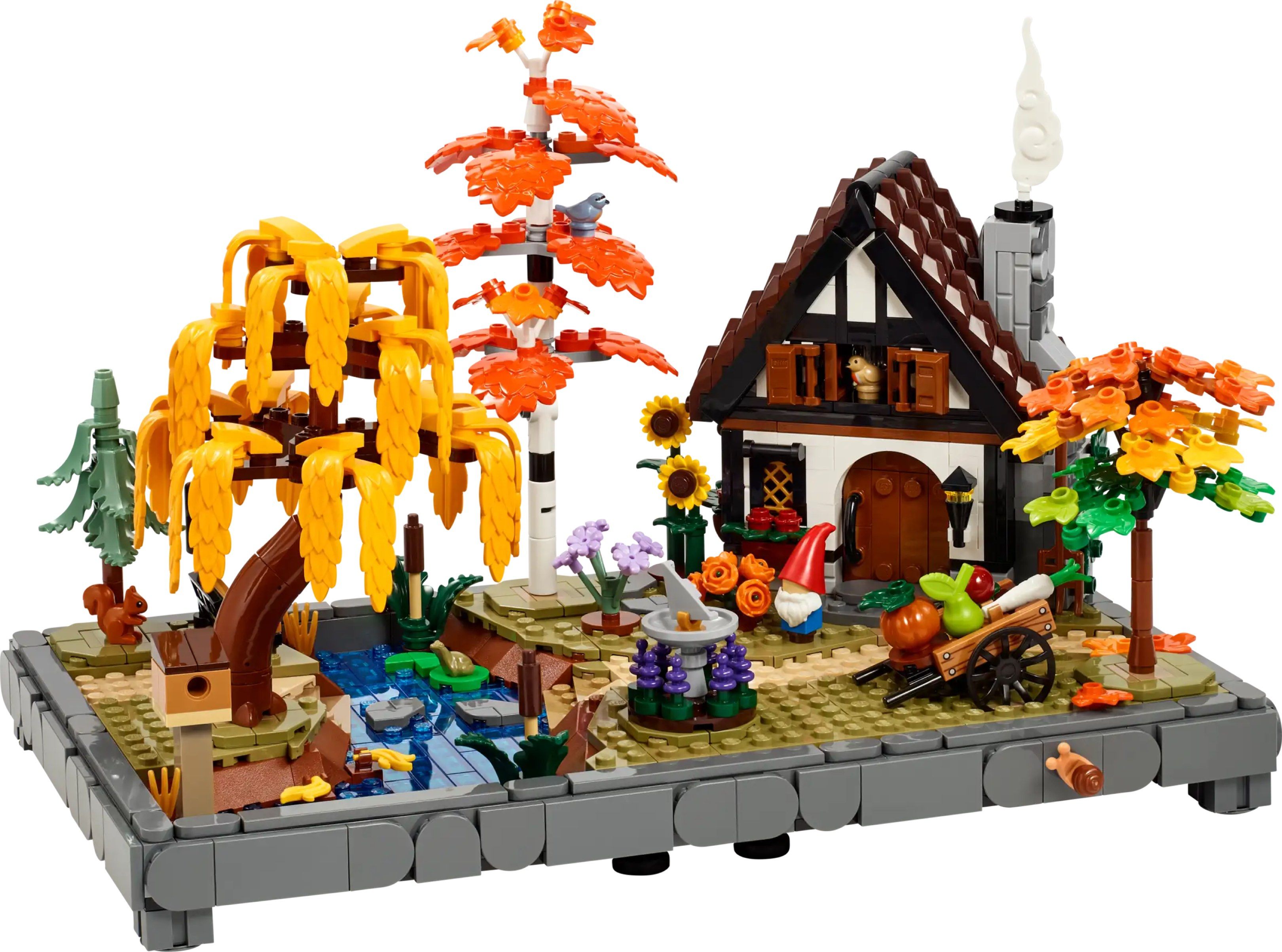 Lego Icons Autumn Cottage Garden 11372, Hobbies & Toys, Toys & Games on ...