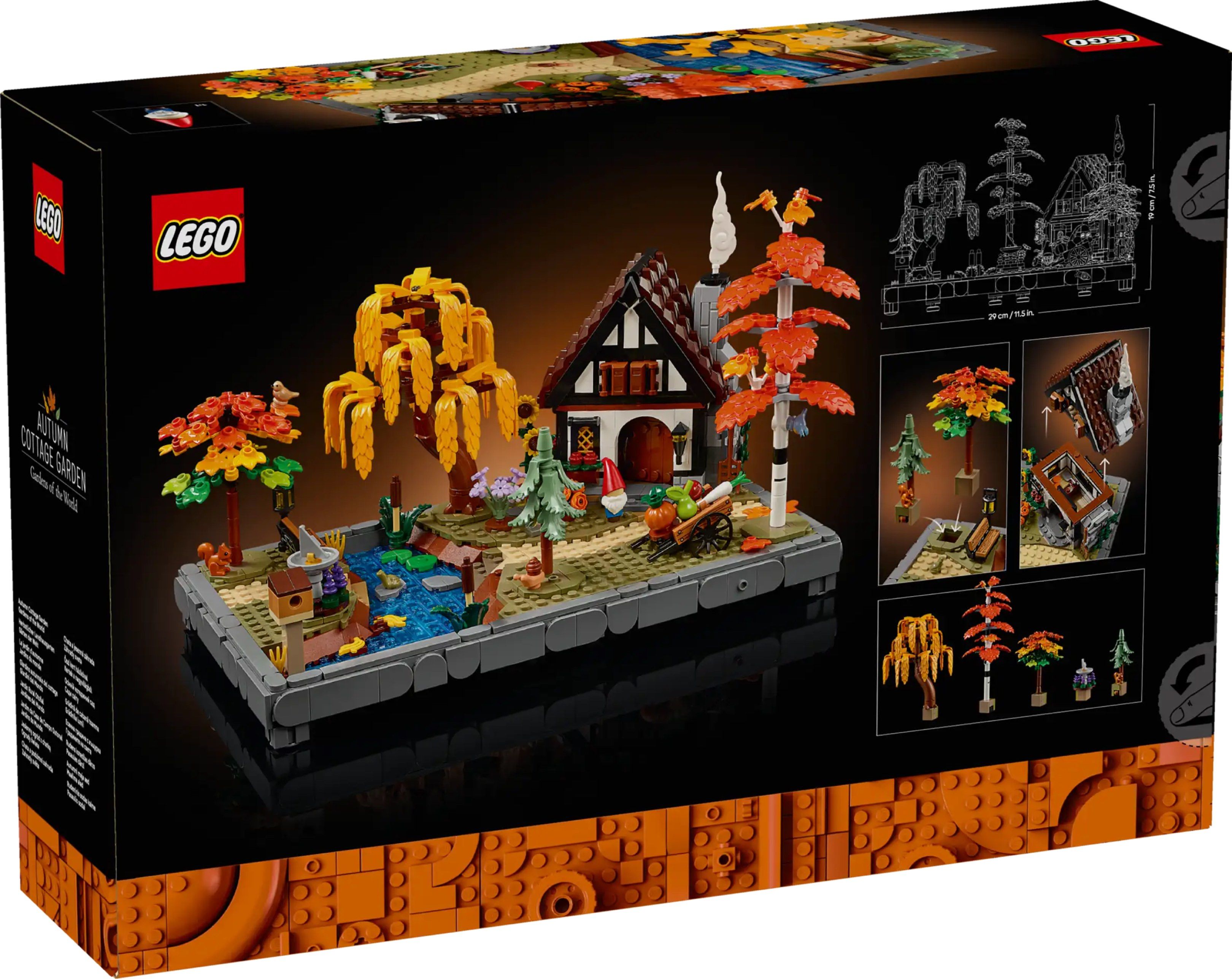 Lego Icons Autumn Cottage Garden 11372, Hobbies & Toys, Toys & Games on ...